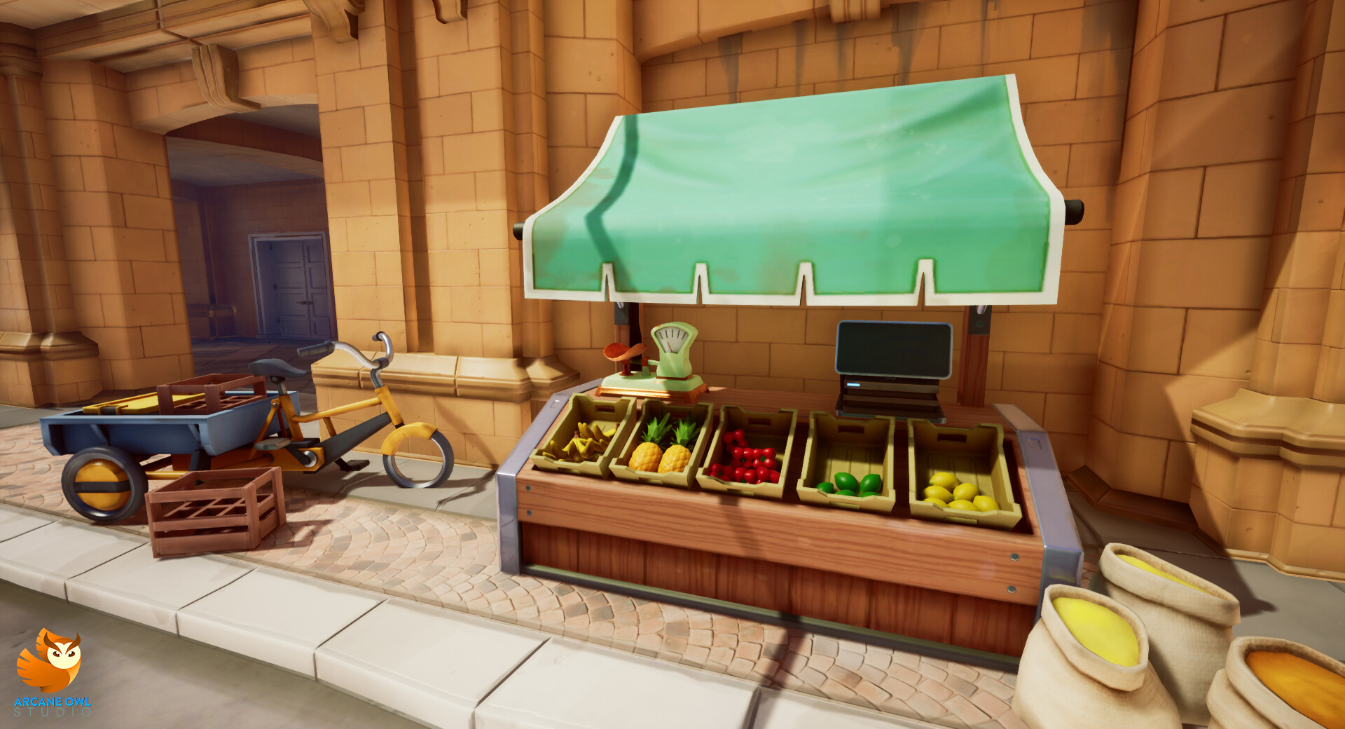 Arcane Owl Studio - Overwatch Havana Map - Fan Art (Education Purpose Only)