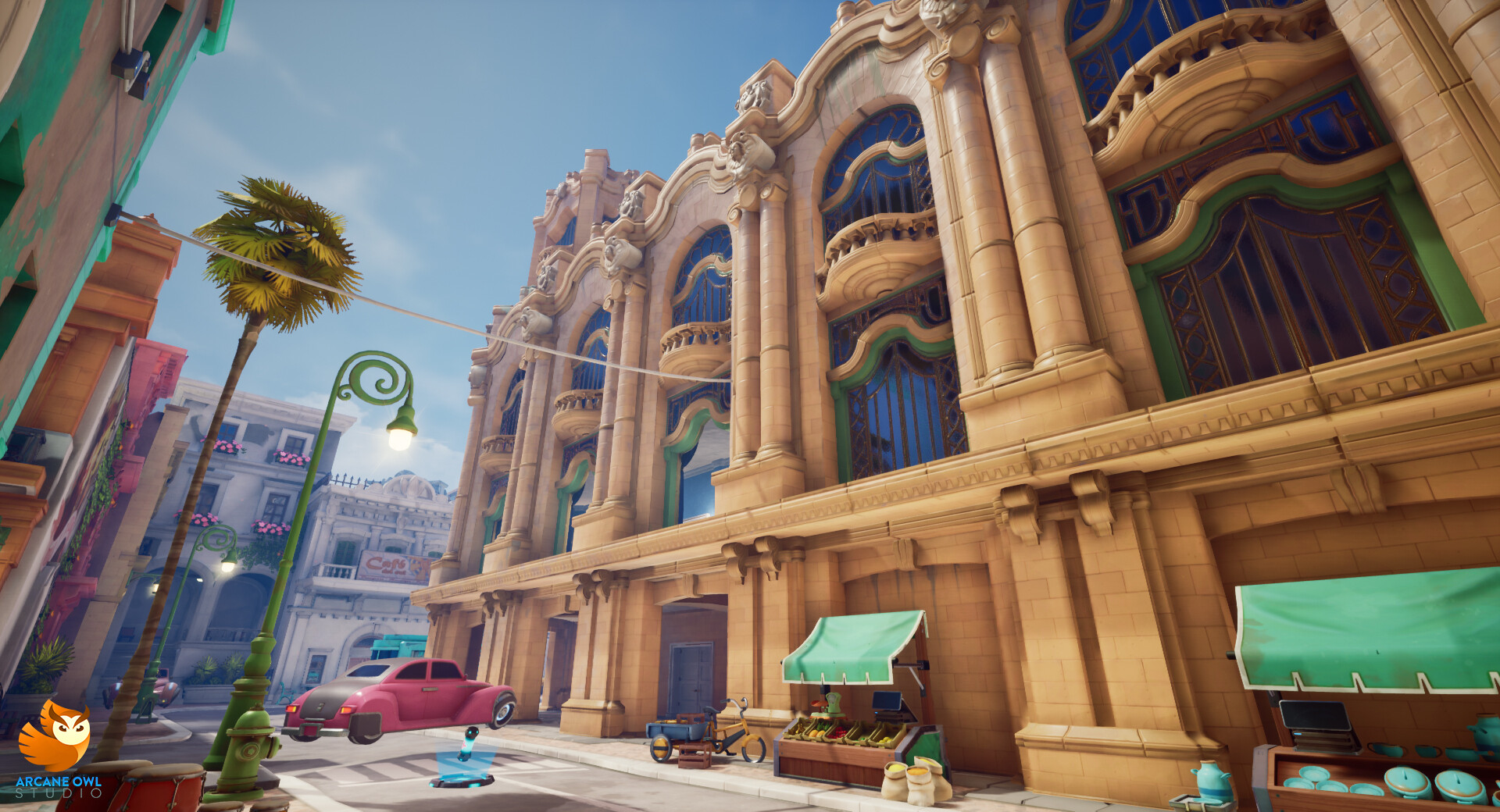 Arcane Owl Studio - Overwatch Havana Map - Fan Art (Education Purpose Only)