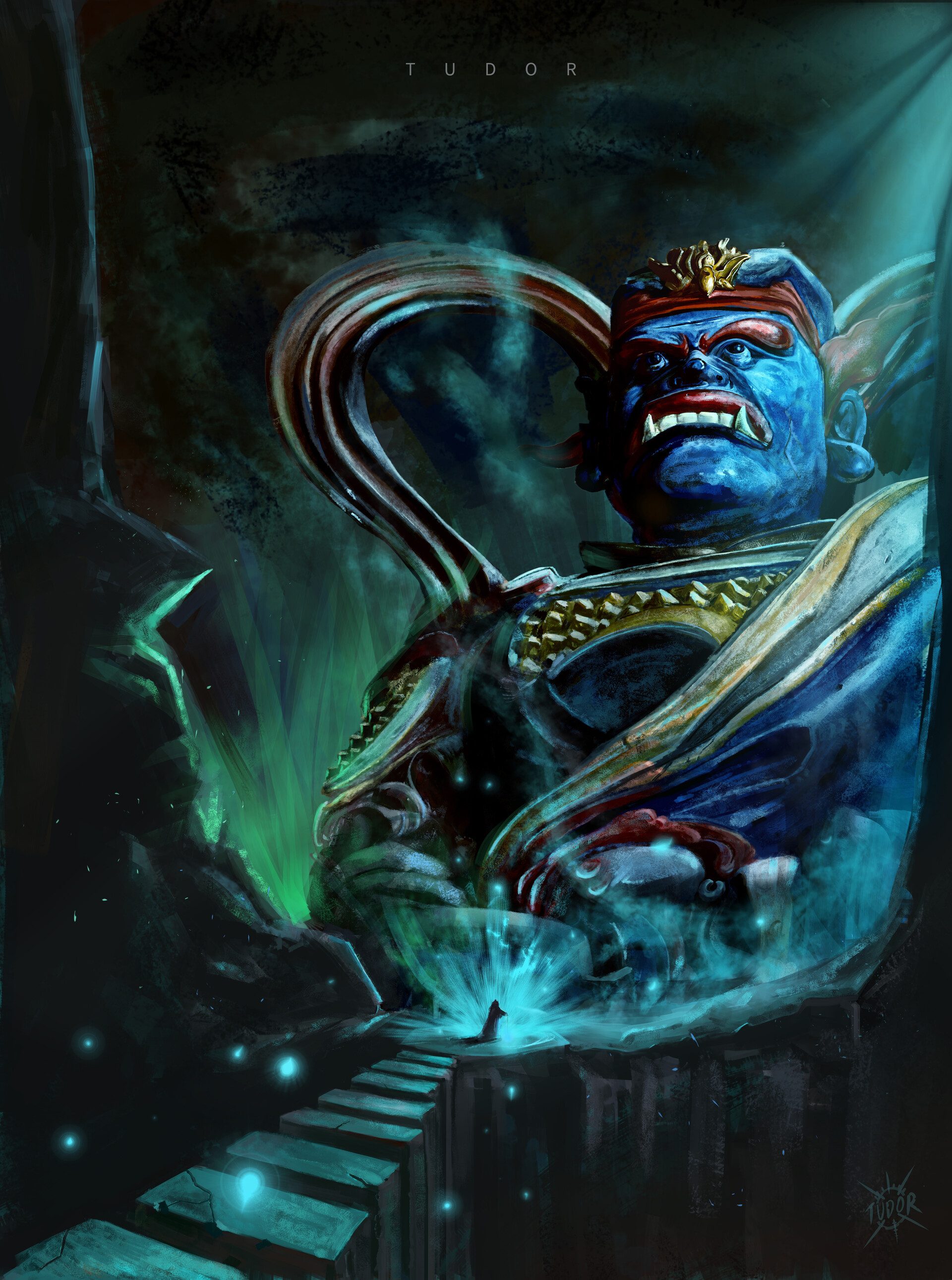 ArtStation - The figure of Buddha