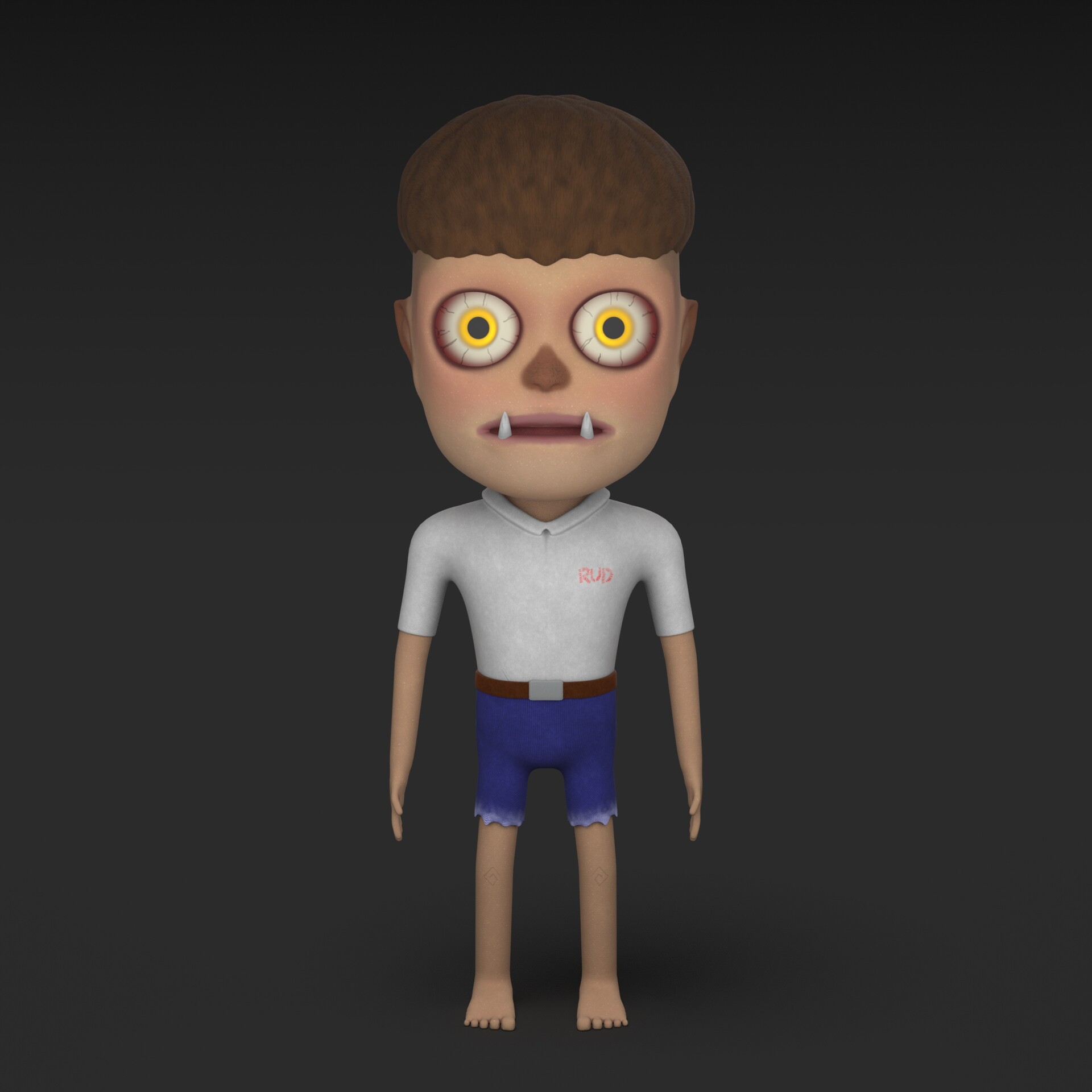 ArtStation - Rud The Little Beta Werewolf