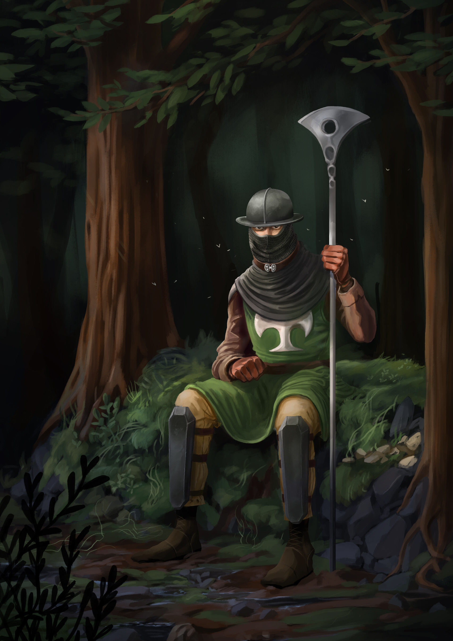 ArtStation - Forest Knight