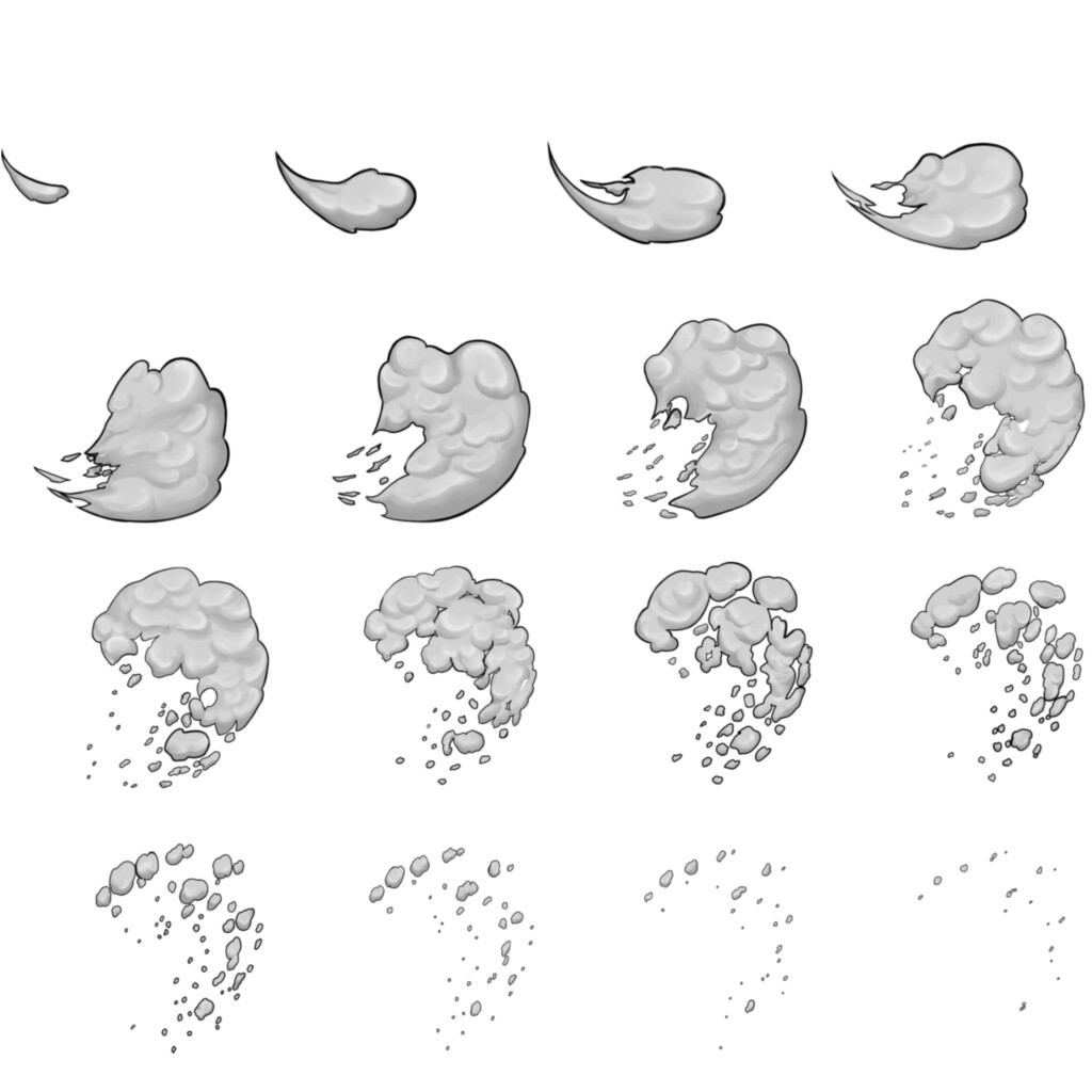 DAN Santos - Smoke 2D VFX Unity.