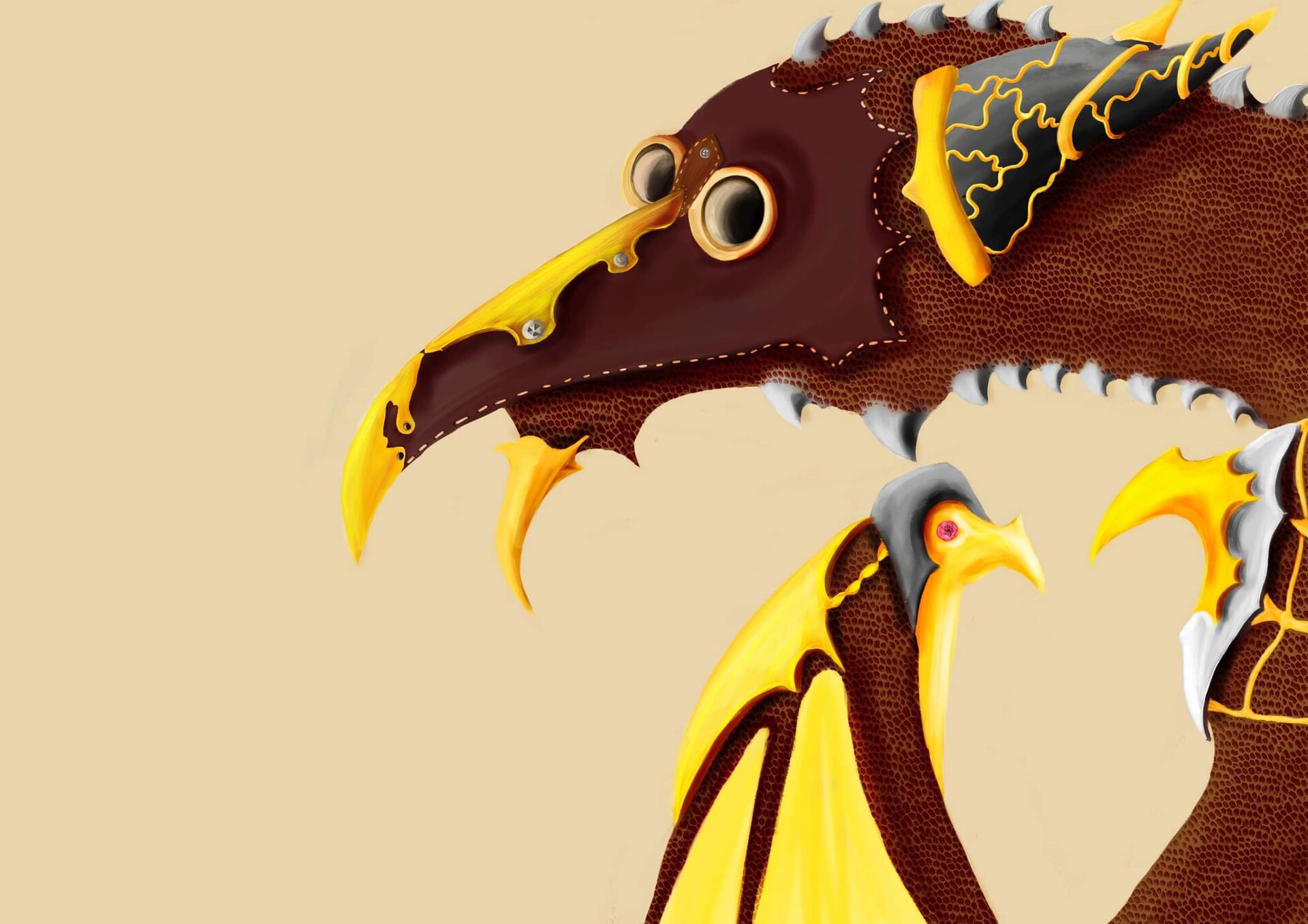 ArtStation - Plague dragon