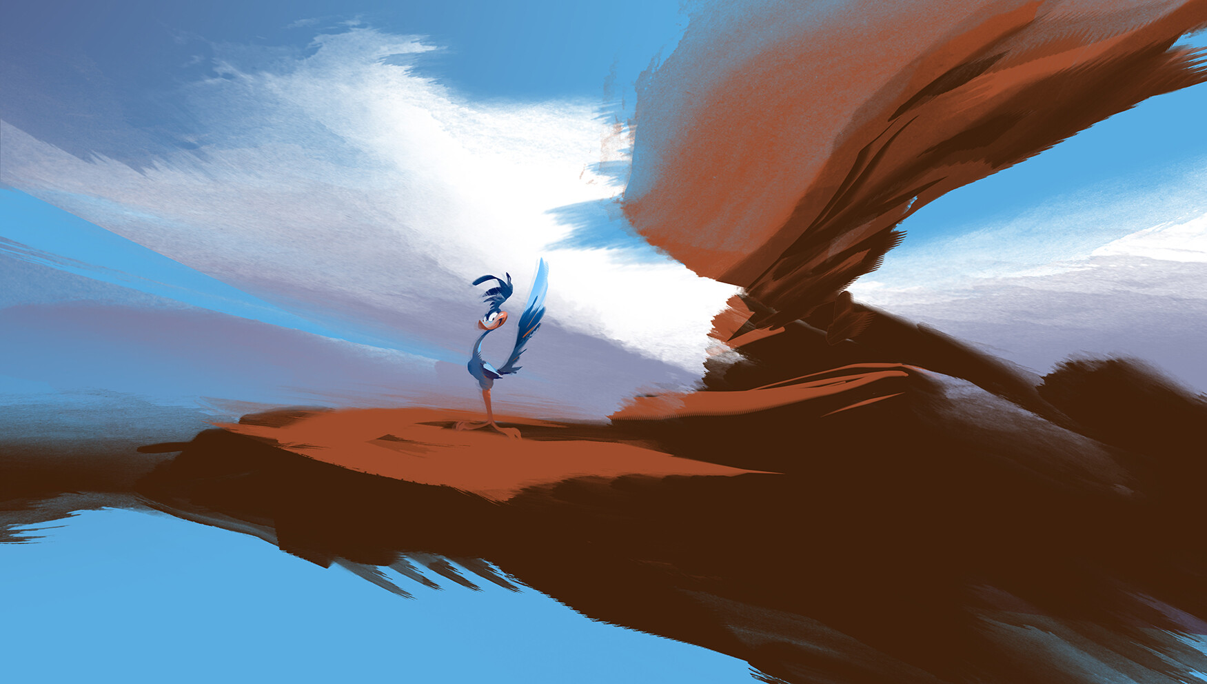 ArtStation - Road runner.