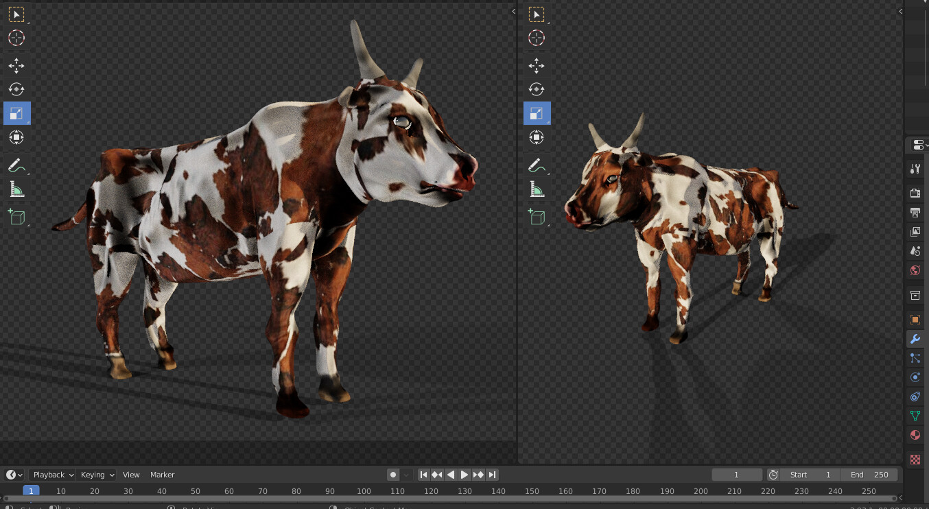 ArtStation - Cow model 2