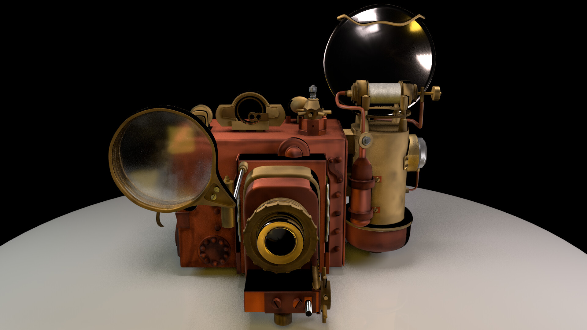 ArtStation - SteamPunk Camera