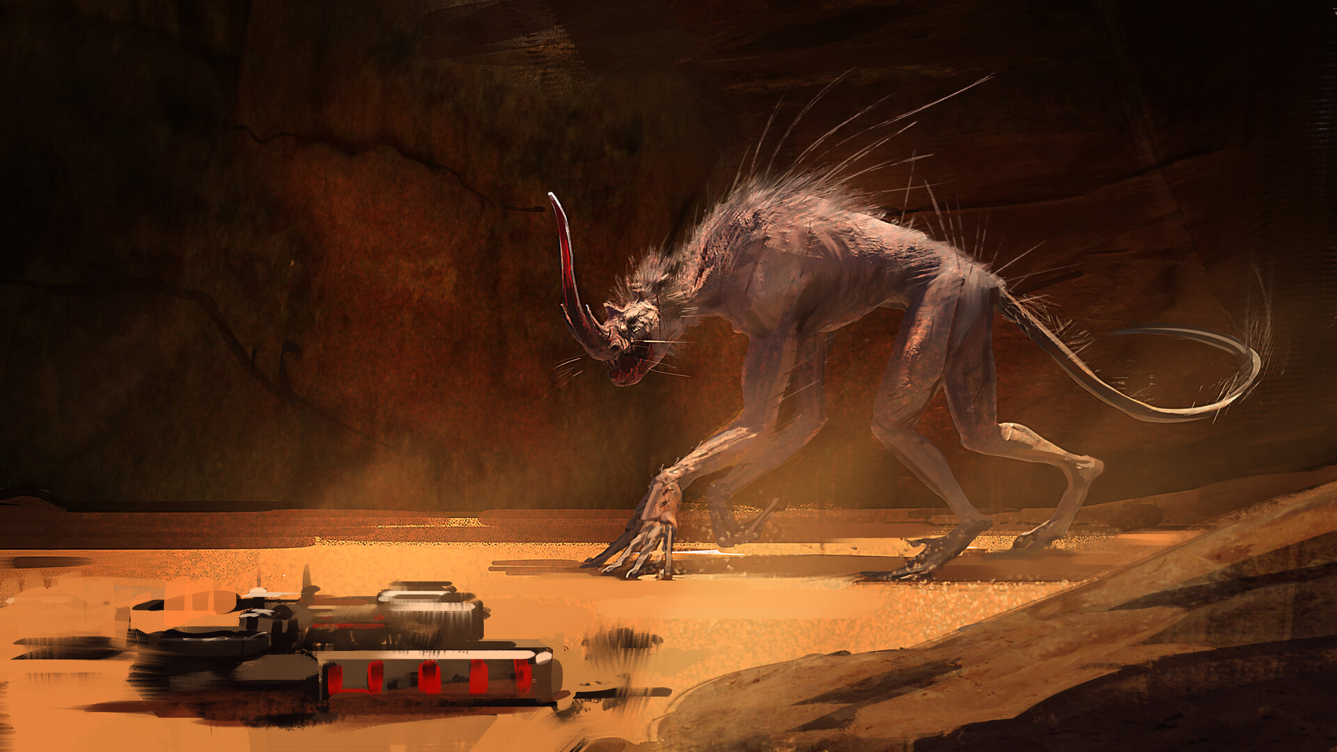 ArtStation - Alien Desert Creature