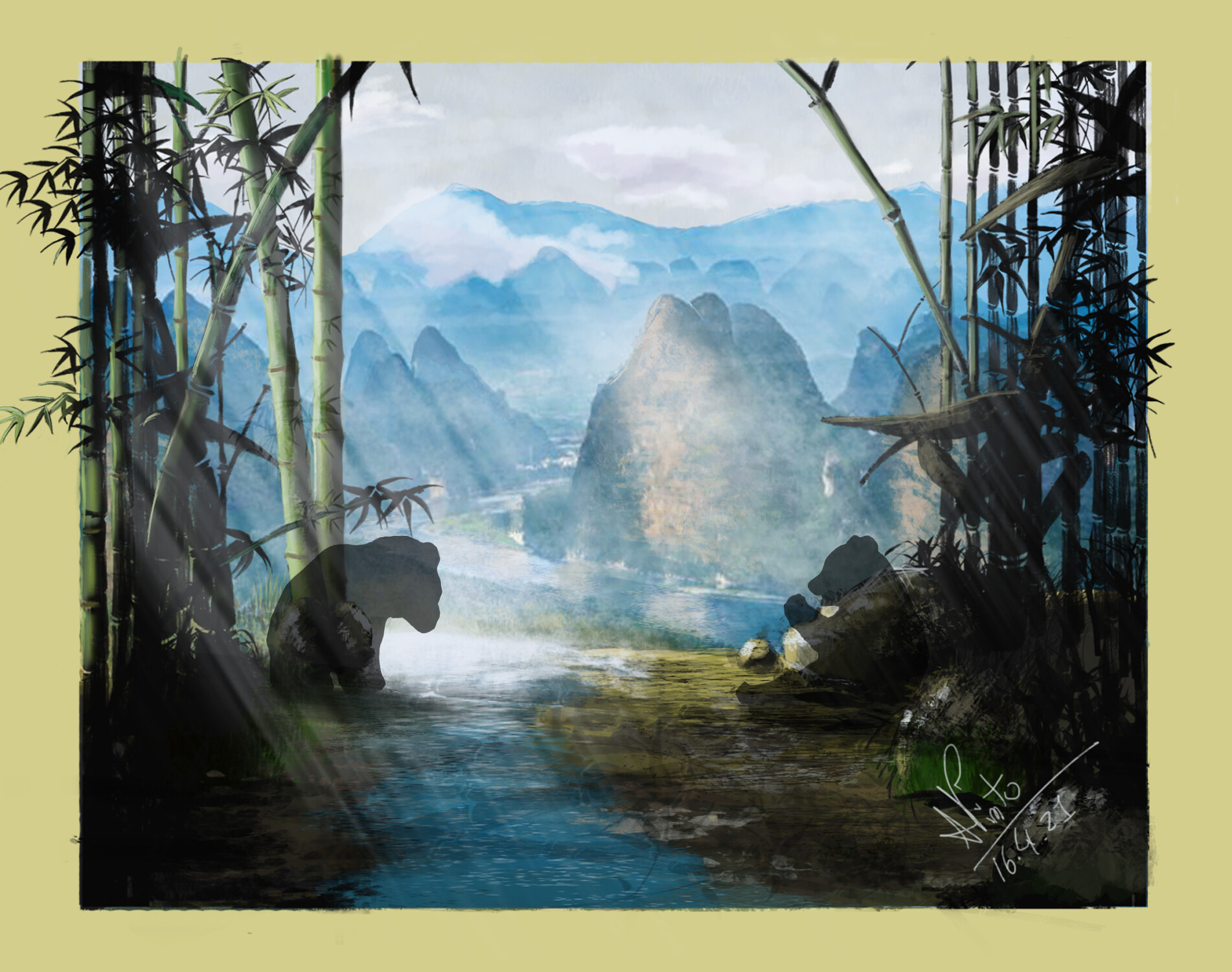 ArtStation - Bambu Forest