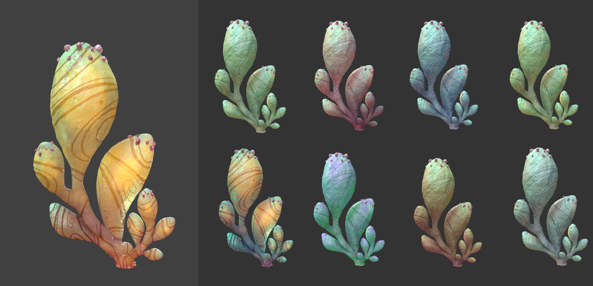 ArtStation - Stylized Plant