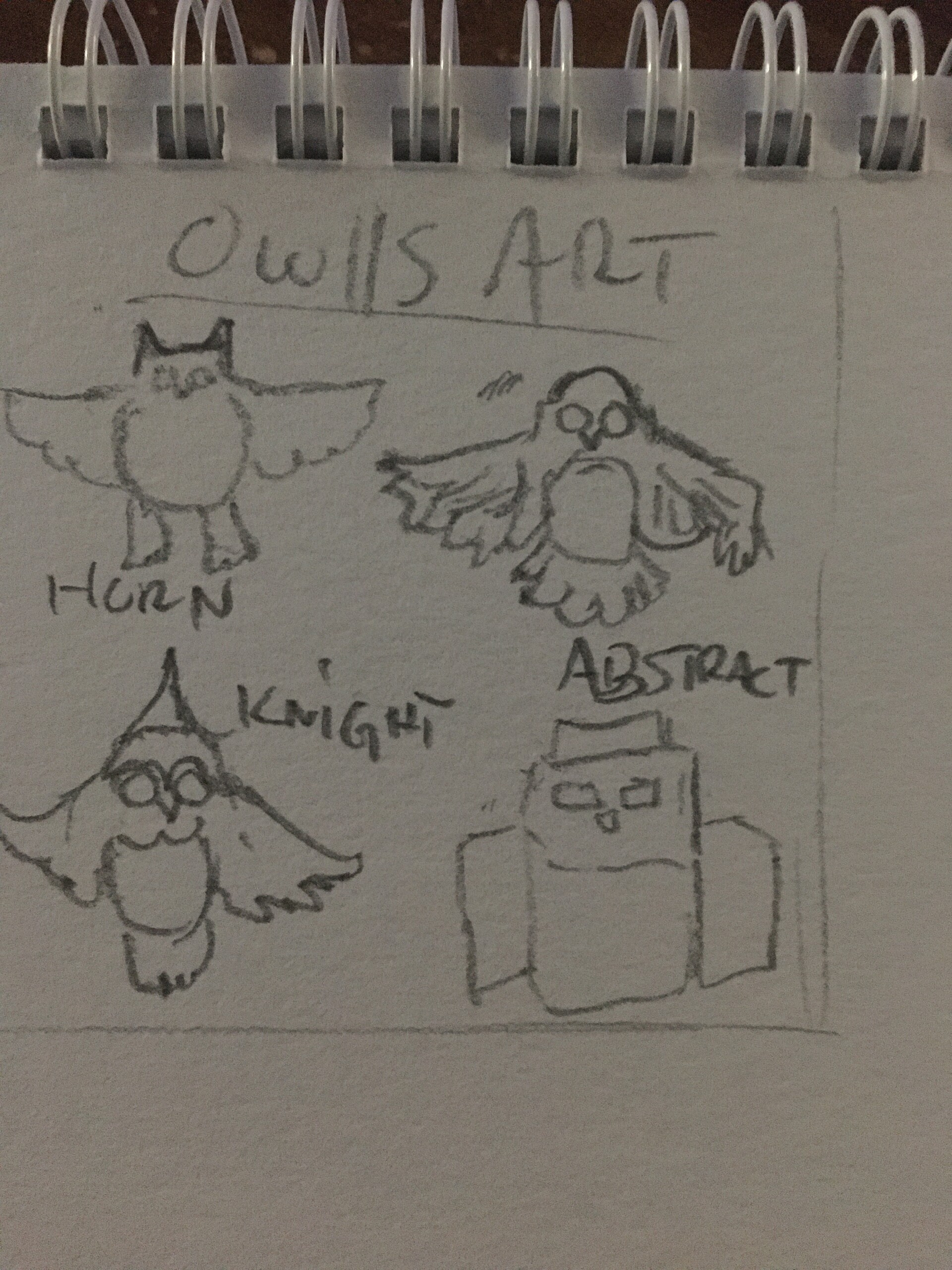 ArtStation - Game at owls. Yay.