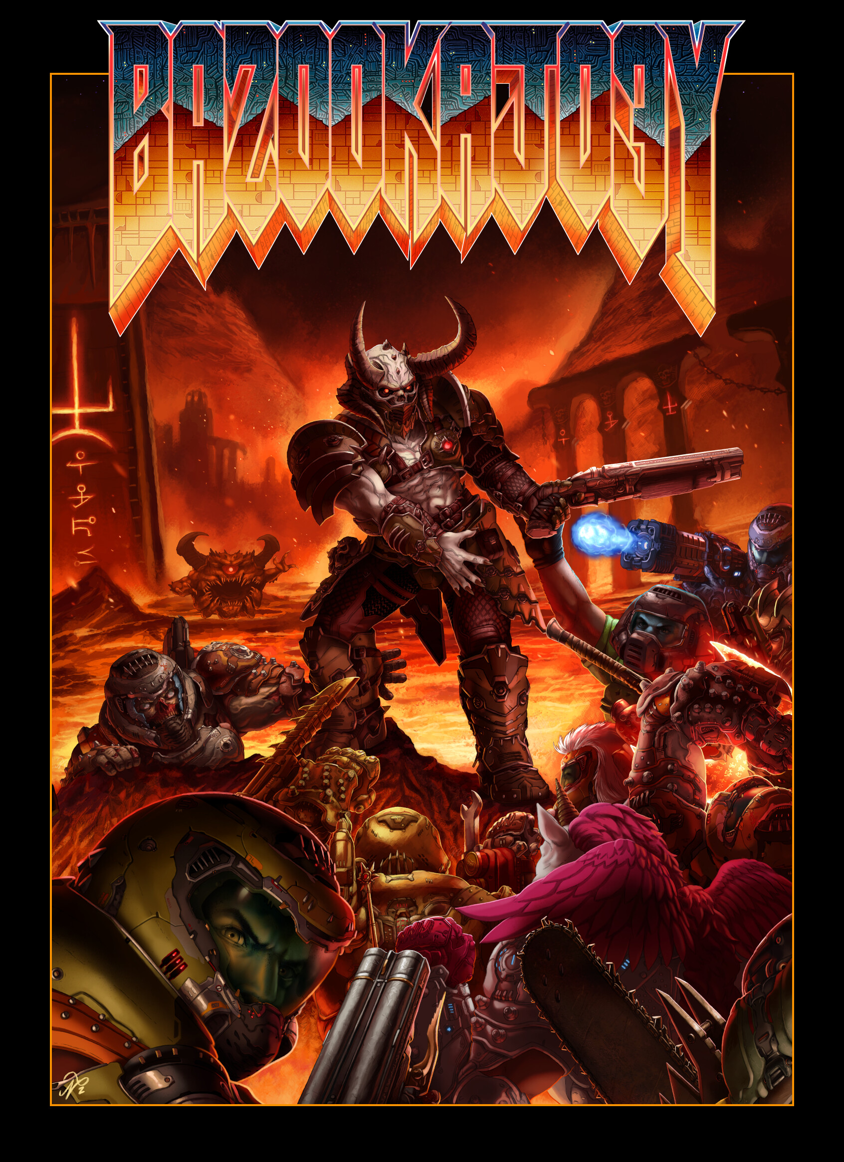 ArtStation - Marauder vs. Slayers