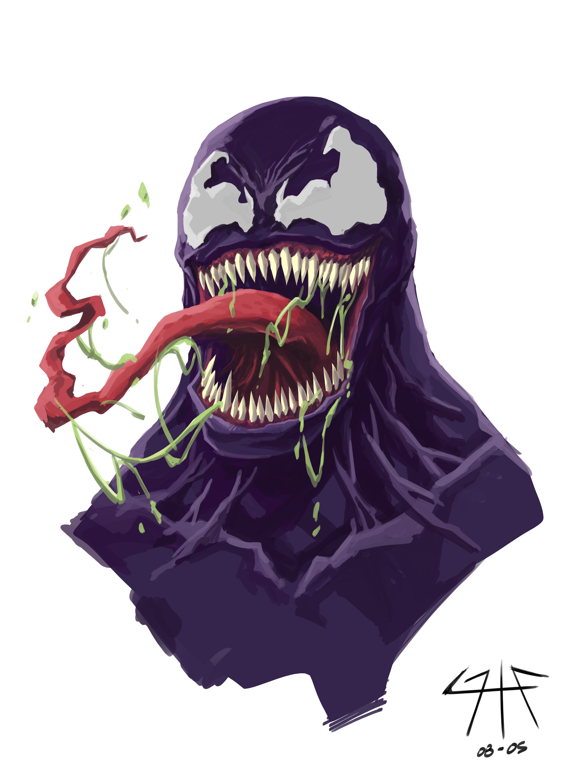 ArtStation - Venom fan art