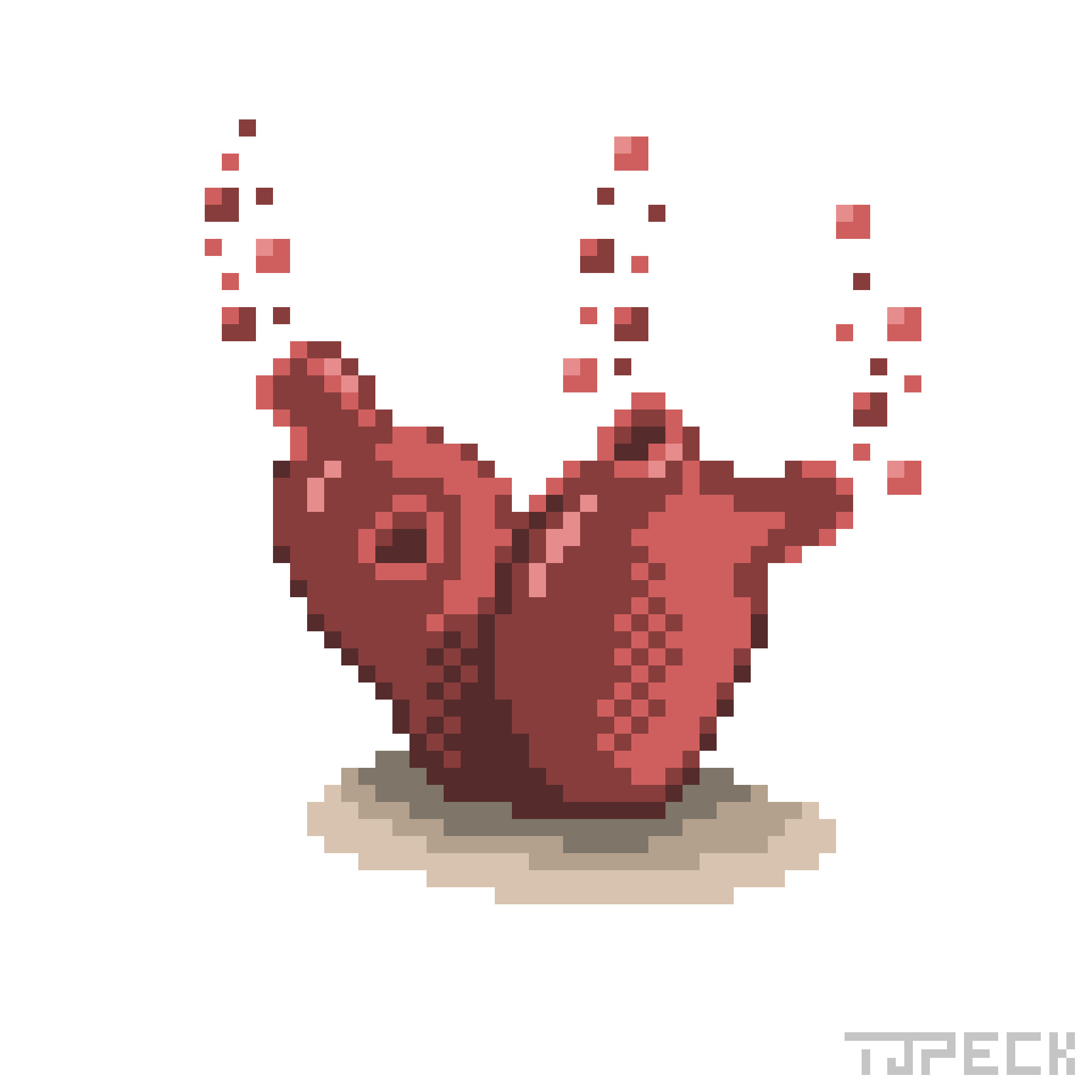 Pixel Compendium - Red Sea Squirts (Halocynthia papillosa)
