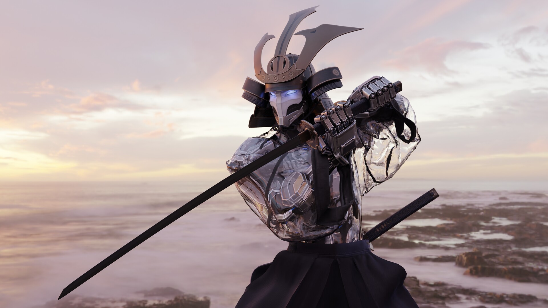 Cyber Samurai - Download Free 3D model by KhoaMinh (@duongminhkhoa231 ...
