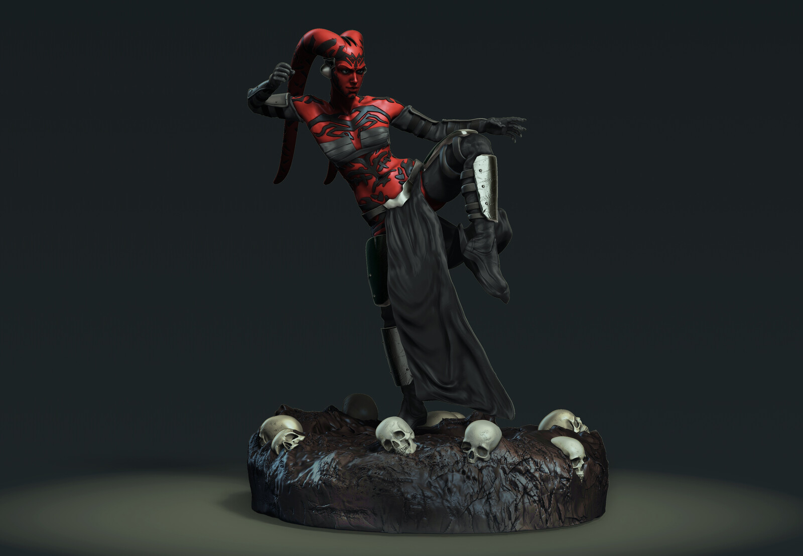 Abhik Mitra - Darth Talon 3D Collectible Statue