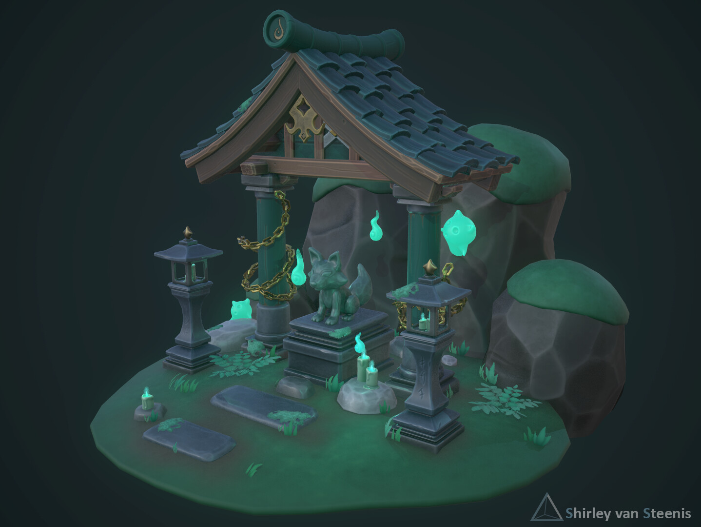 Shirley van Steenis - Haunted Shrine