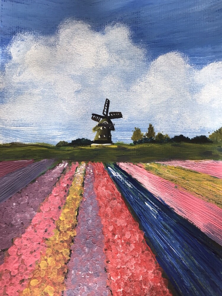 ArtStation - Dutch tulips