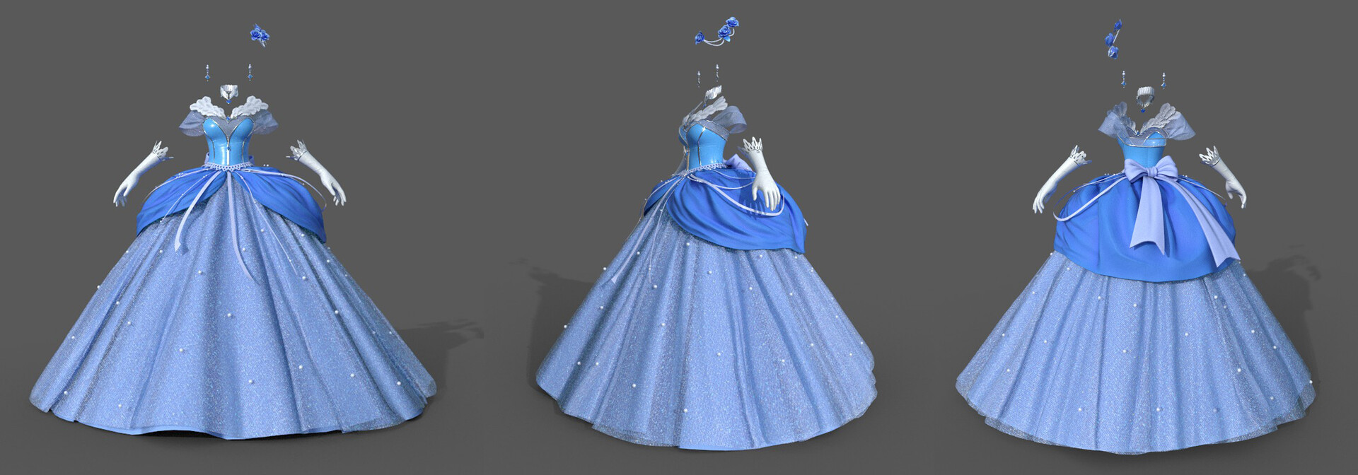 ArtStation - princess dress
