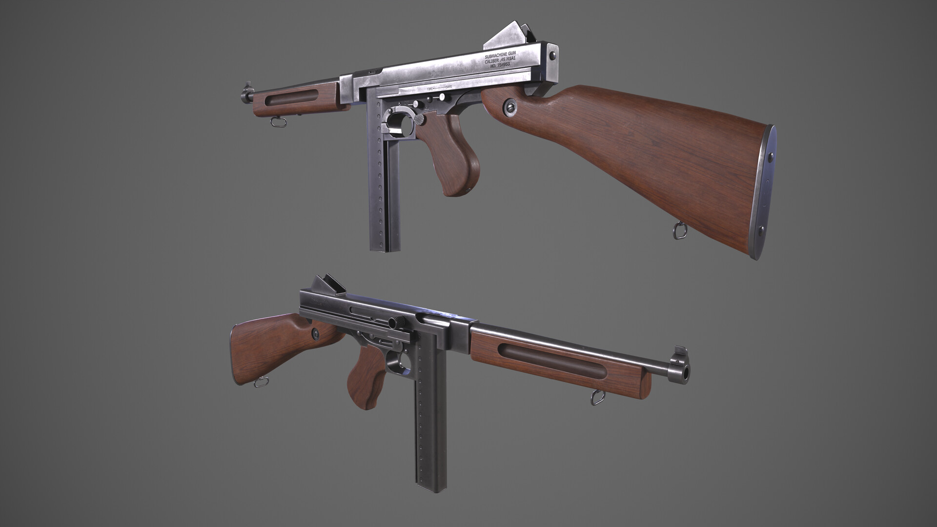 ArtStation - Thompson M1A1