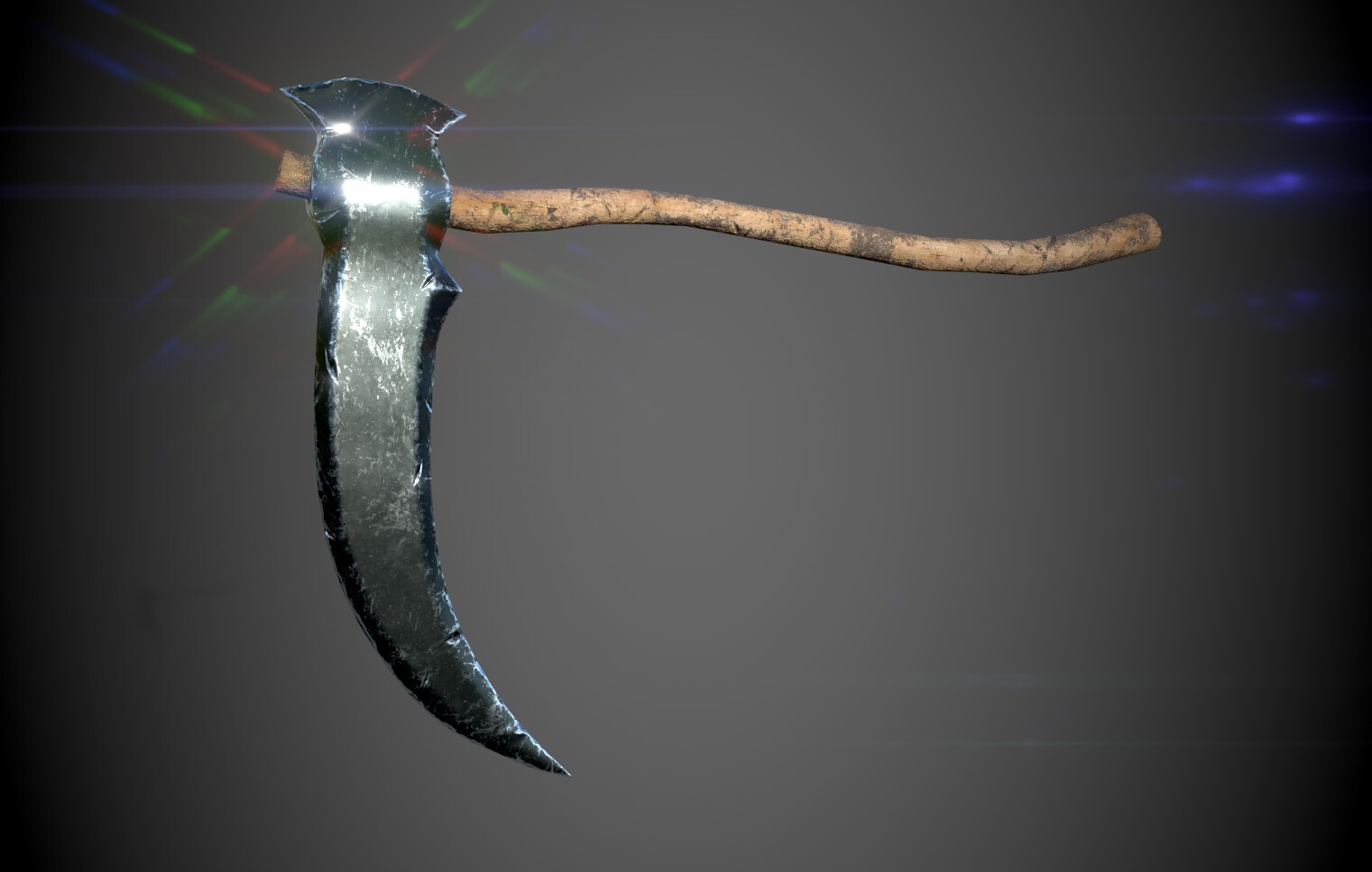 ArtStation - Medieval Scythe