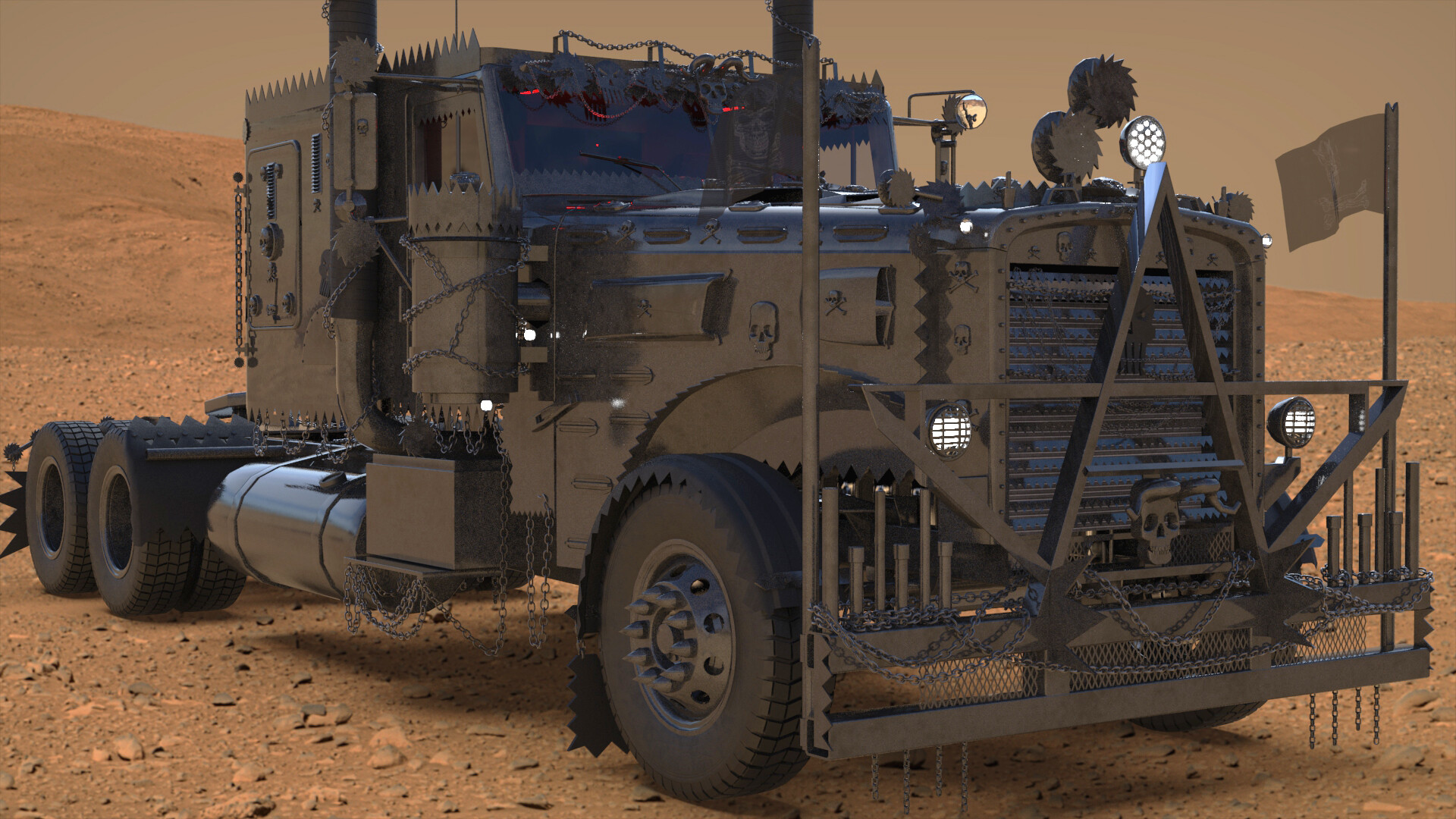 arq_lugo - Wicked Intent Semi ForbesTruck by Ira Ricardo Forbes concept ...