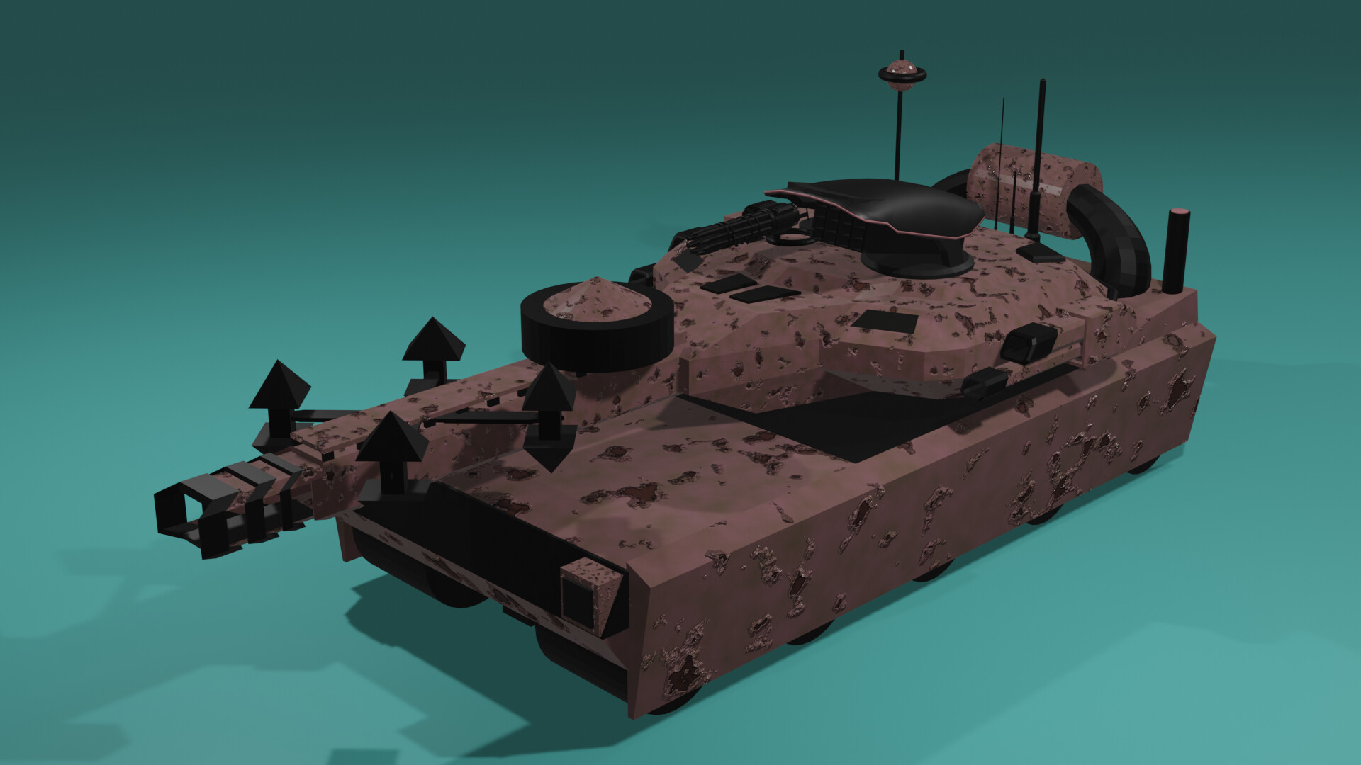 ArtStation - Earthy Tank
