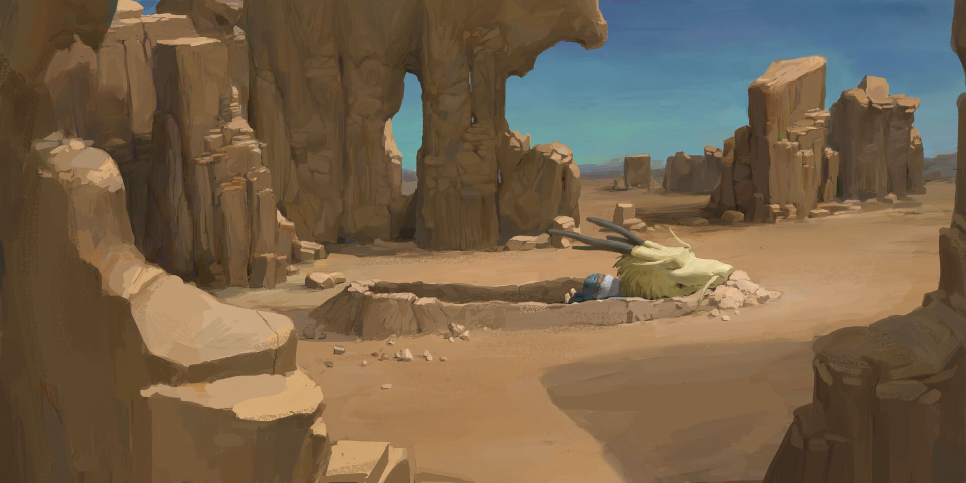 ArtStation - Dragon Fall