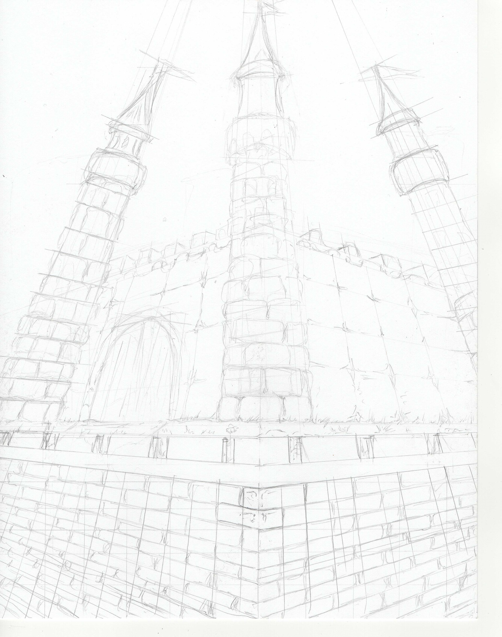 ArtStation - castle rough