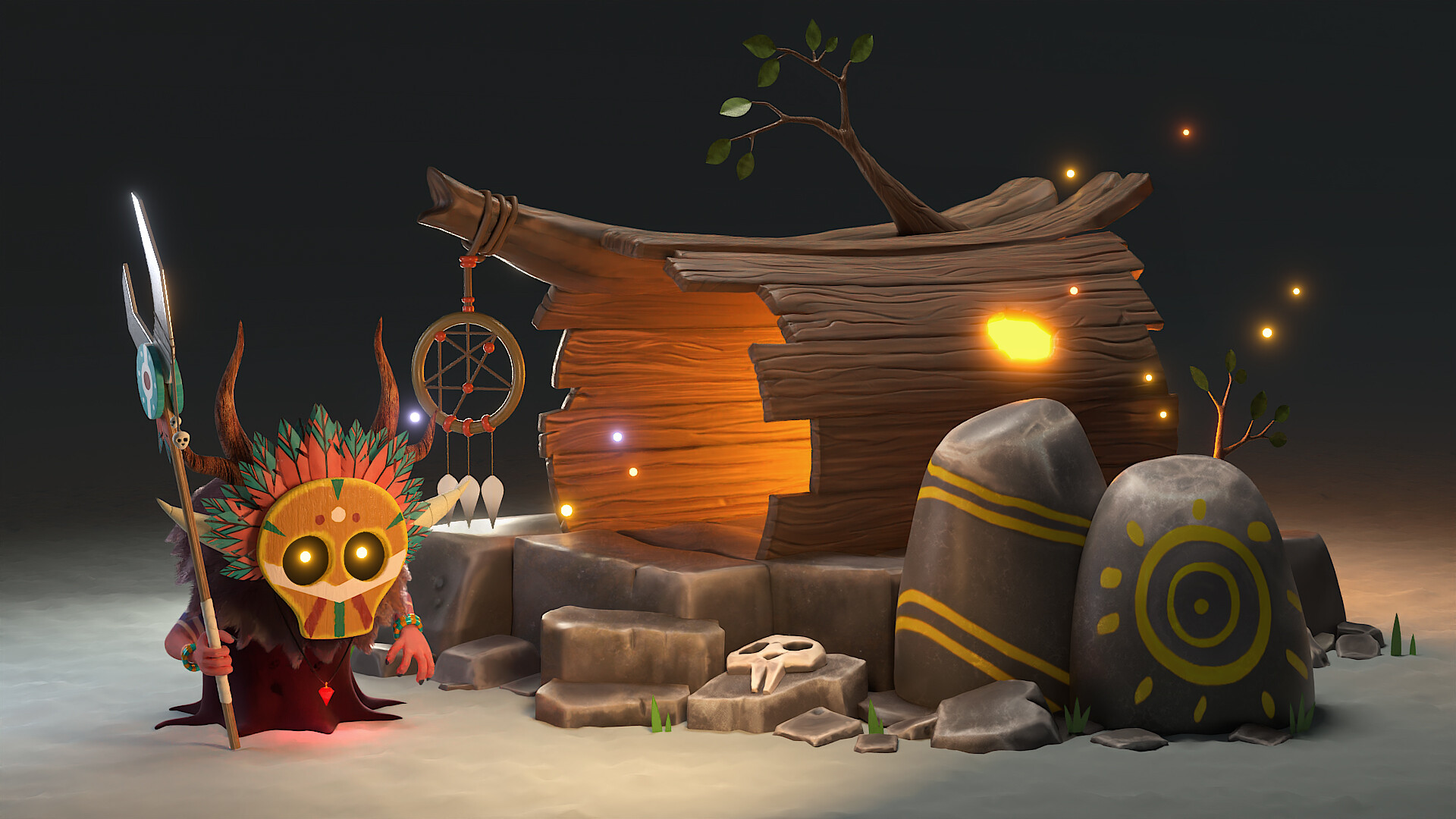 ArtStation - Shaman House