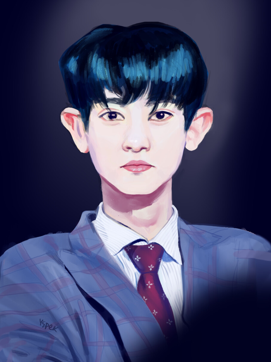 ArtStation - Chanyeol fanart