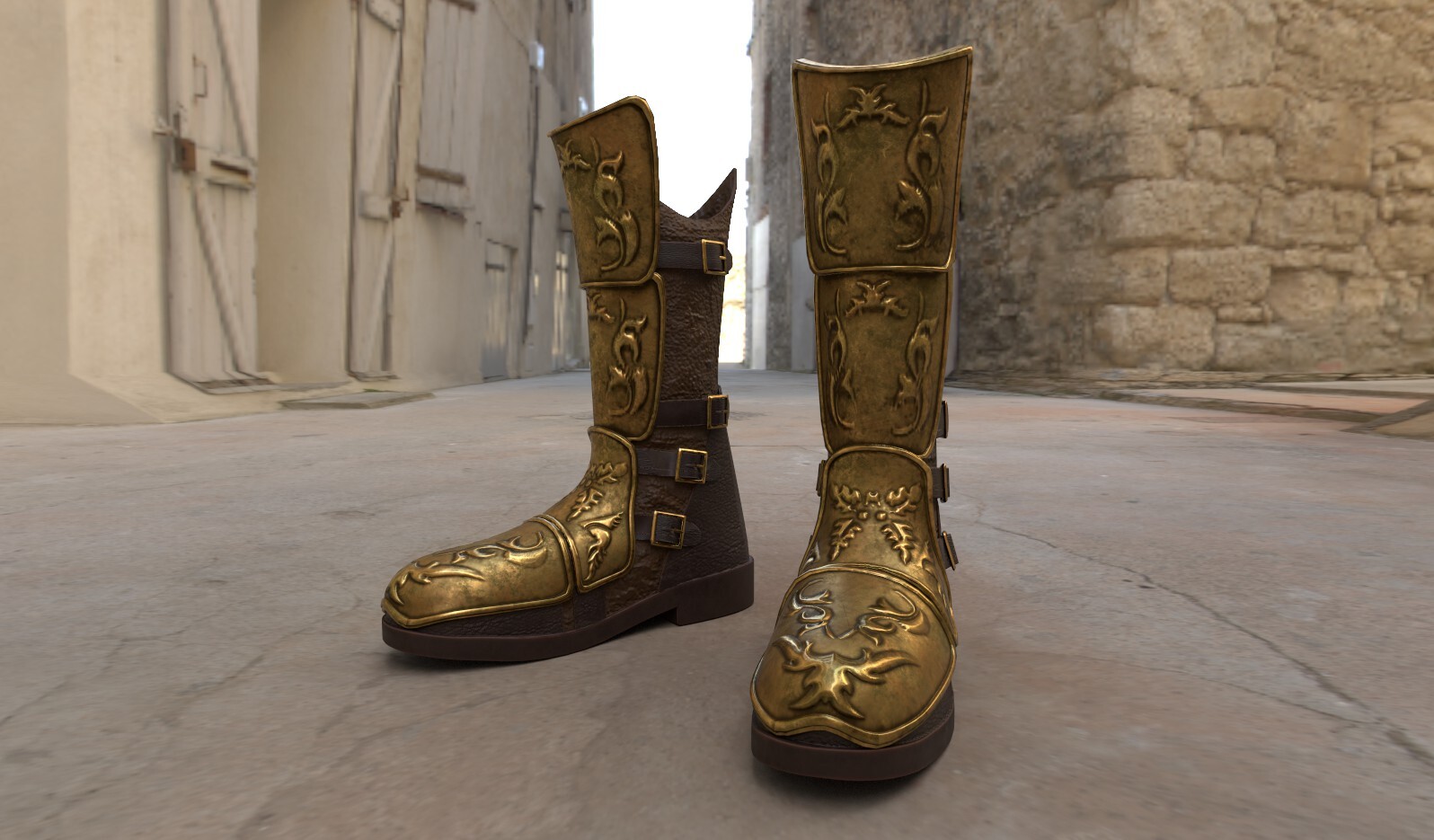 ArtStation - Armor Boot | 3D Model