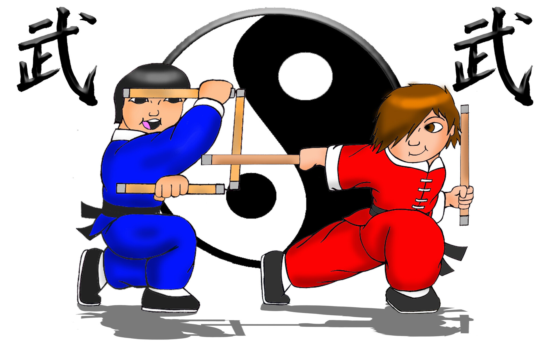 ArtStation - Wushu Boys 1