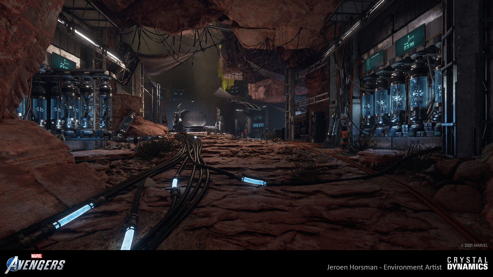 Jeroen Horsman - Marvel's Avengers - Timebridge cave