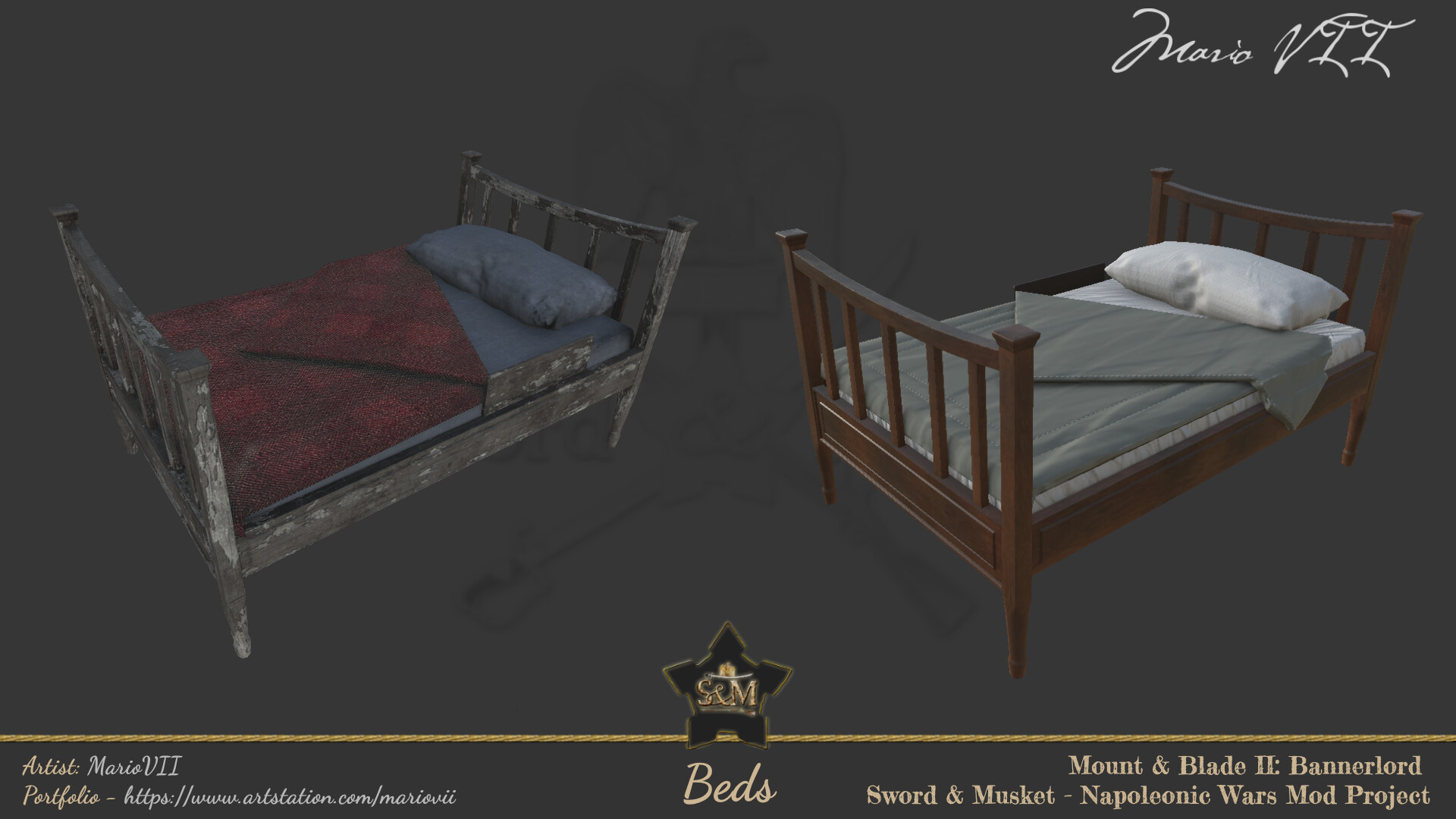ArtStation - Beds