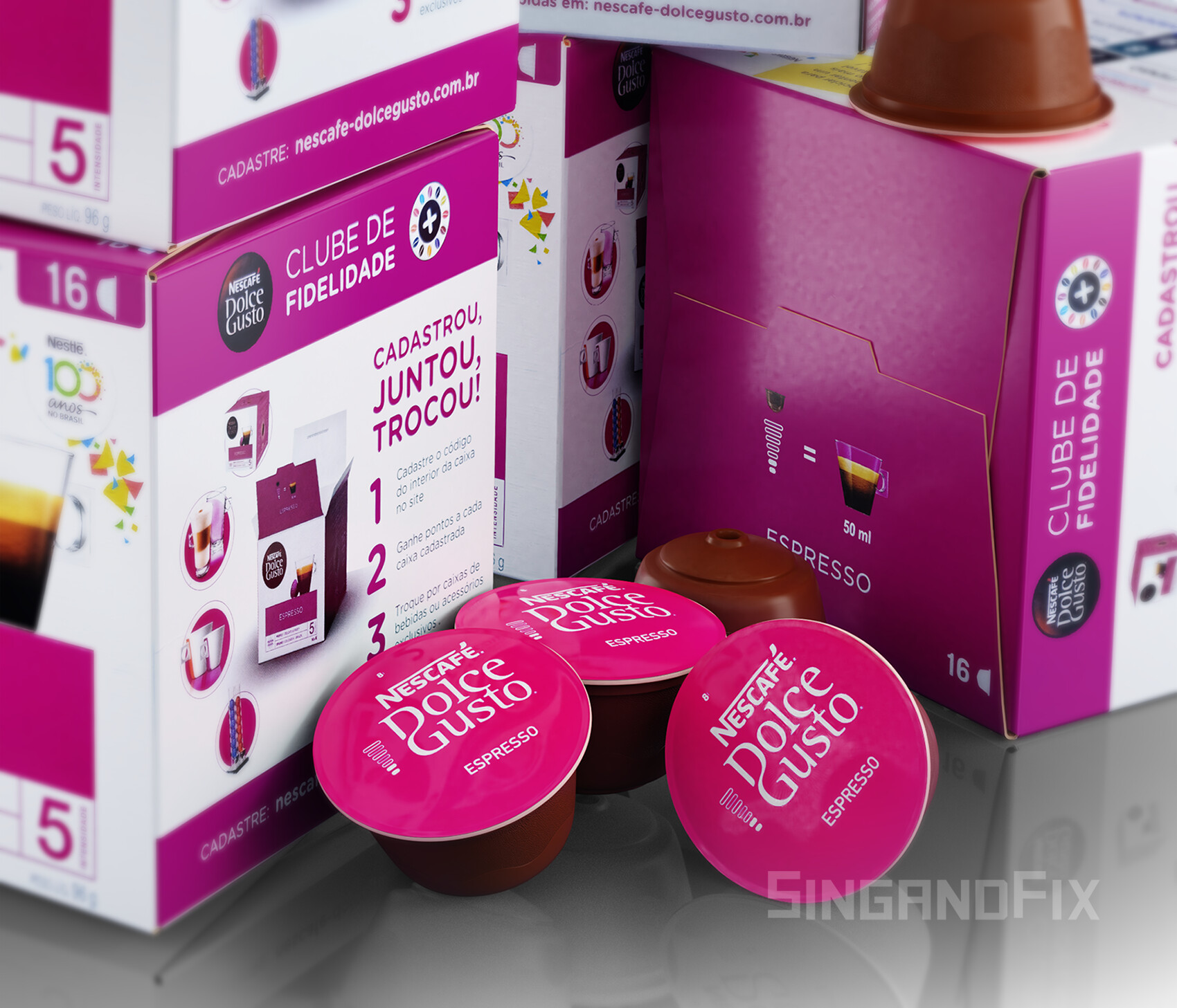 ArtStation - Packshot Dolce Gusto Box Refil
