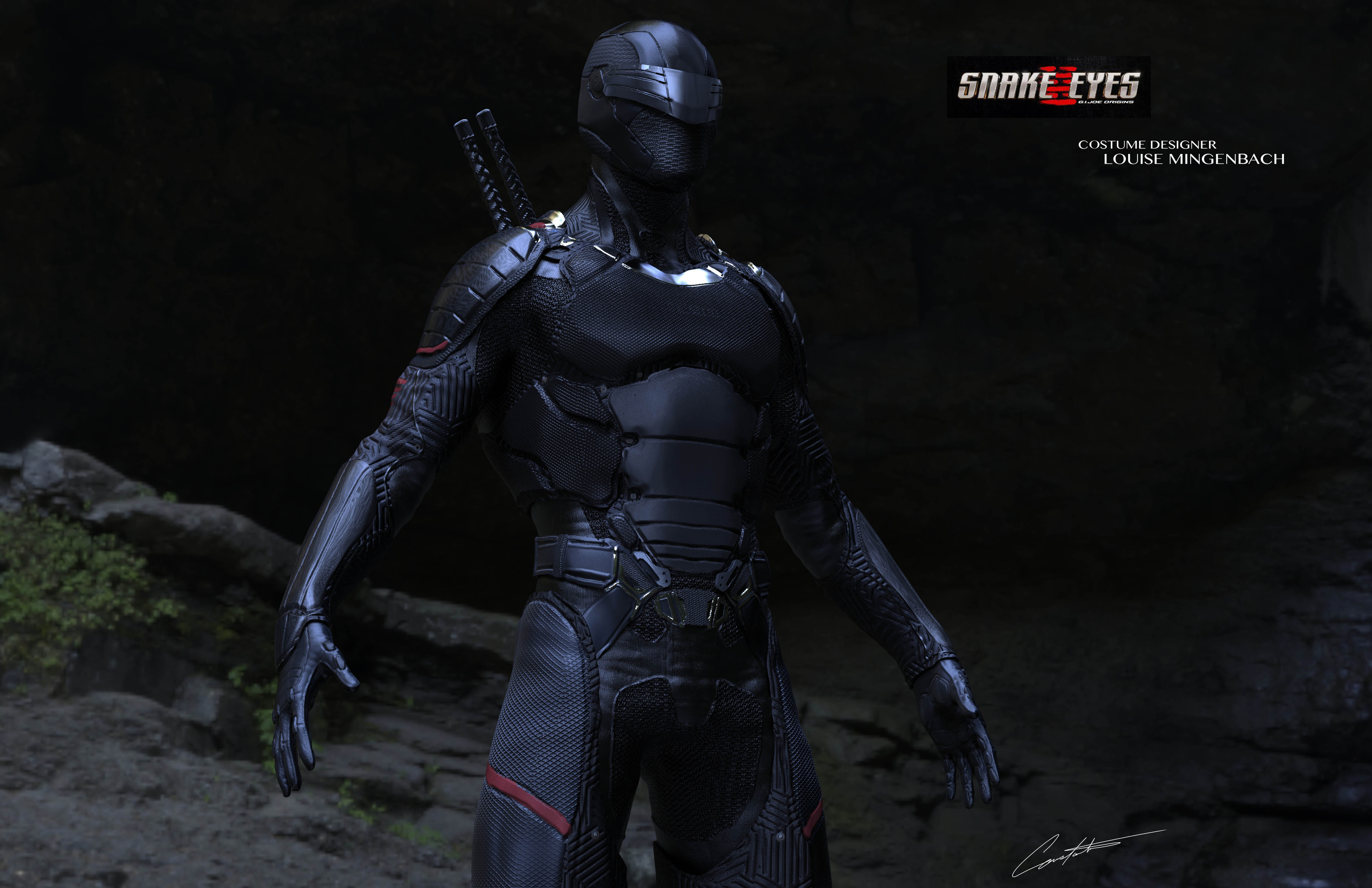 Constantine Sekeris - Snake Eyes Gi Joe Origins Early exploration ...