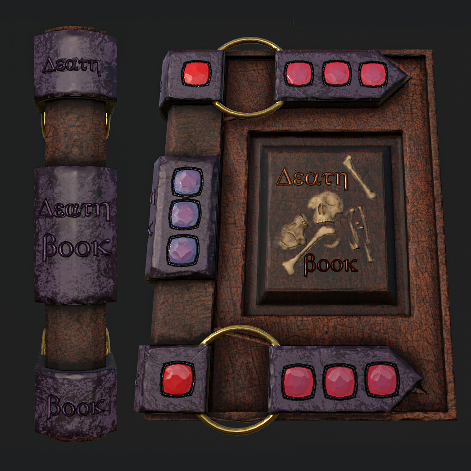 ArtStation - Stylized Books Pack Vol 1