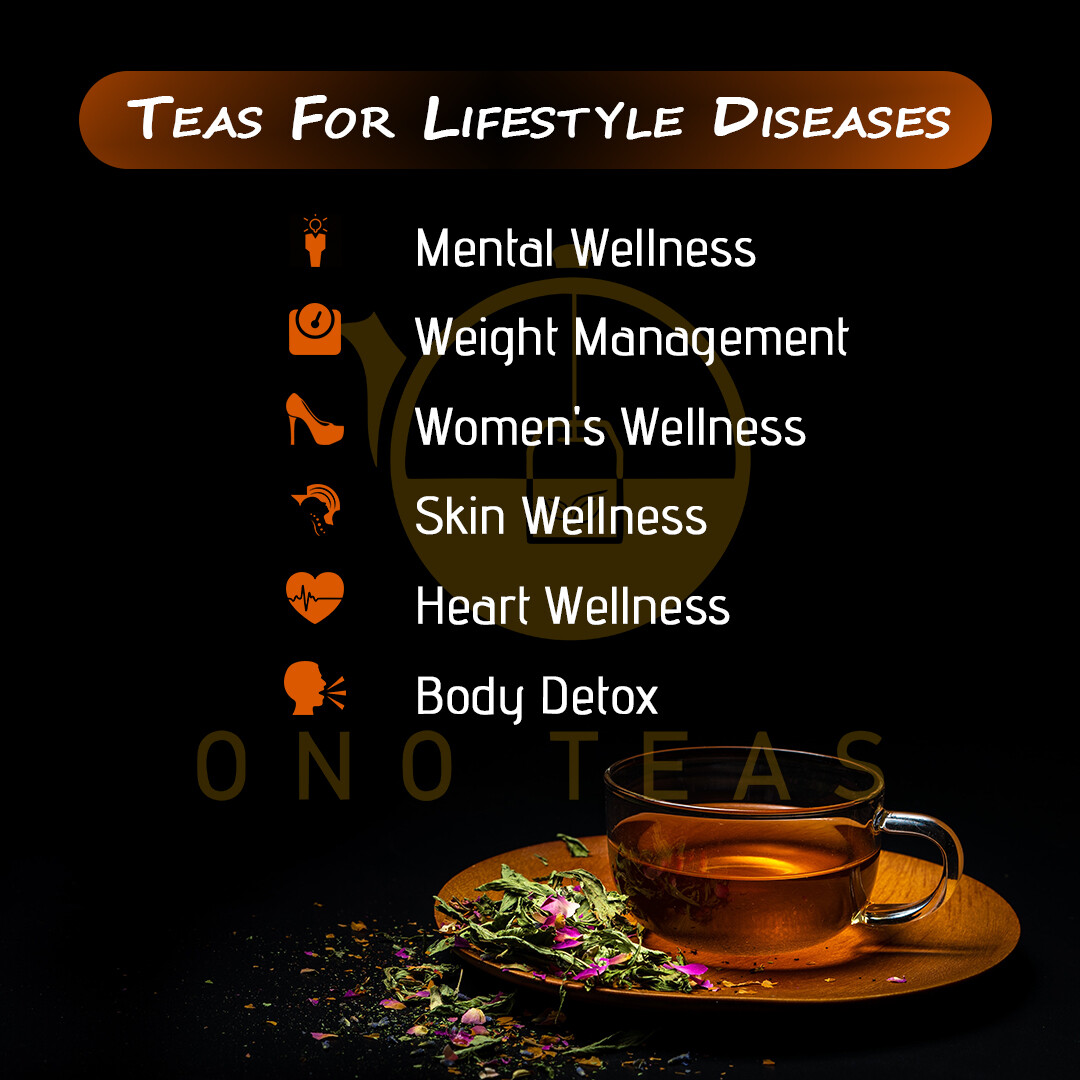 ArtStation - Ono teas for lifestyle diseases