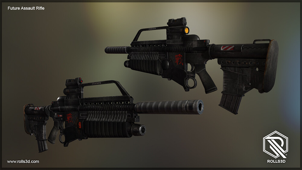 Roberto Eduardo Julio Alamo - Future Assault Rifle