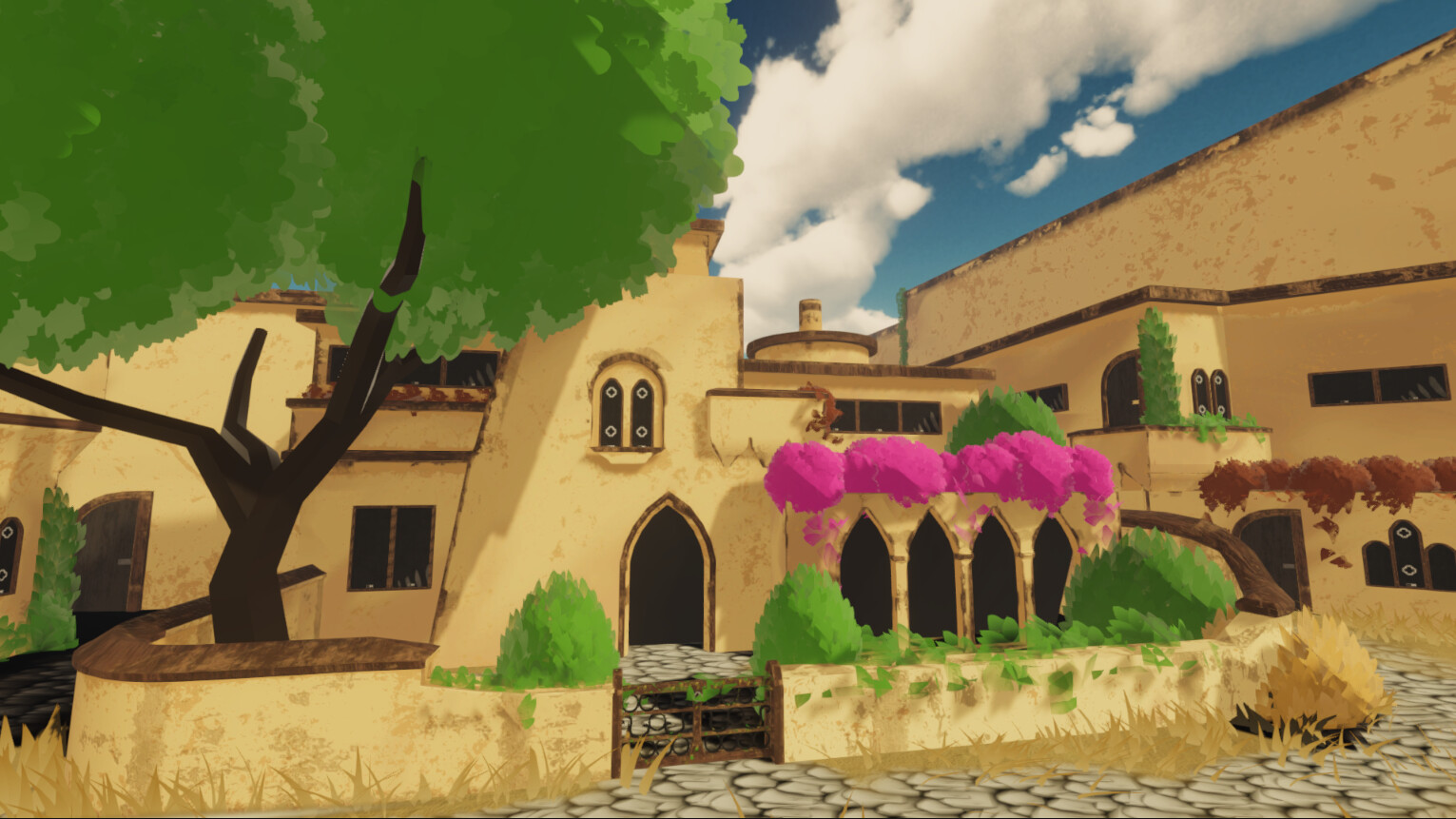 ArtStation - 3D Stylized Bucharest - Concept By Alexandra Filip