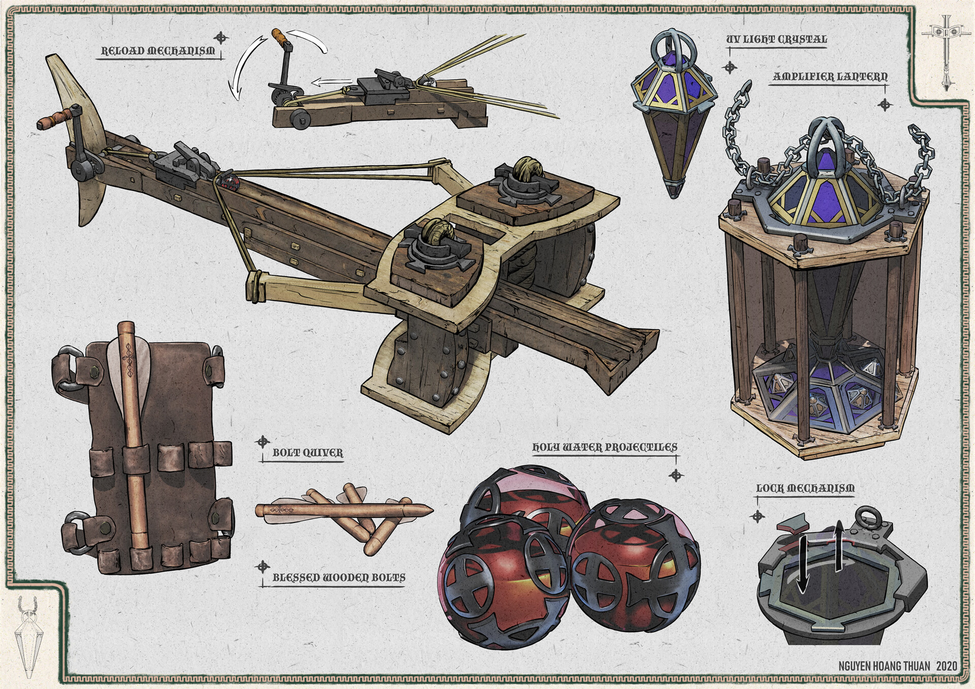 ArtStation - The Hunt - Props