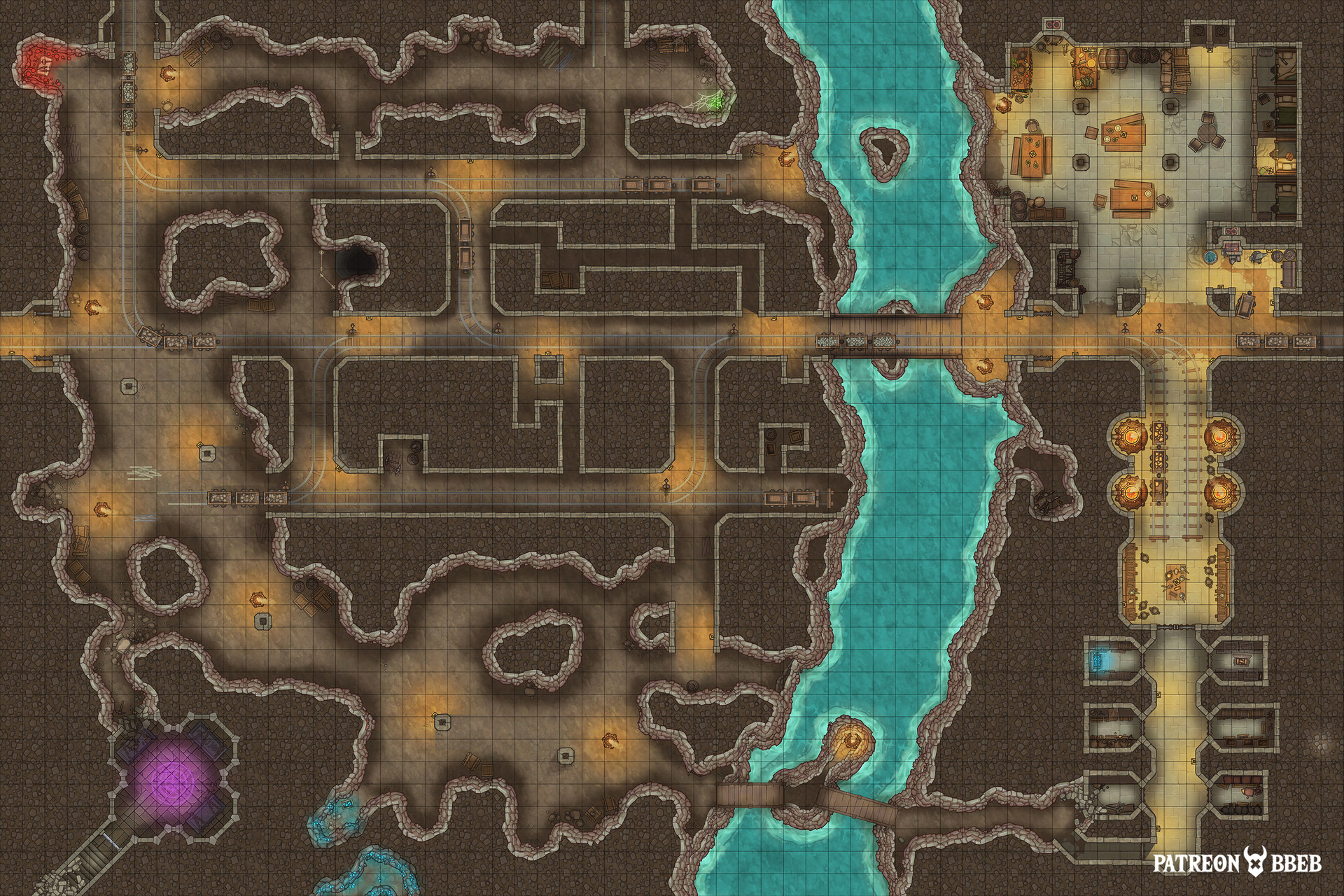 ArtStation - Mines of Corvar / Mines of Chaos