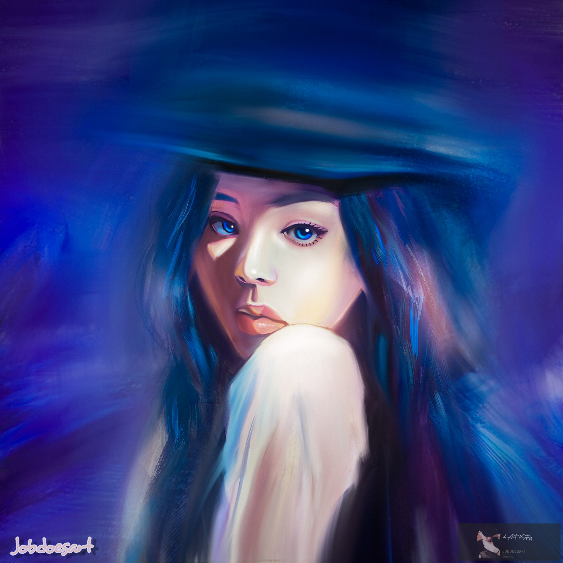 ArtStation - Portrait Study #11. Watercolor on Scratch paper (8 x 12) x ...