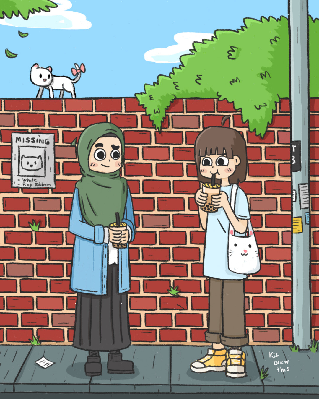 ArtStation - Bubble Tea Date