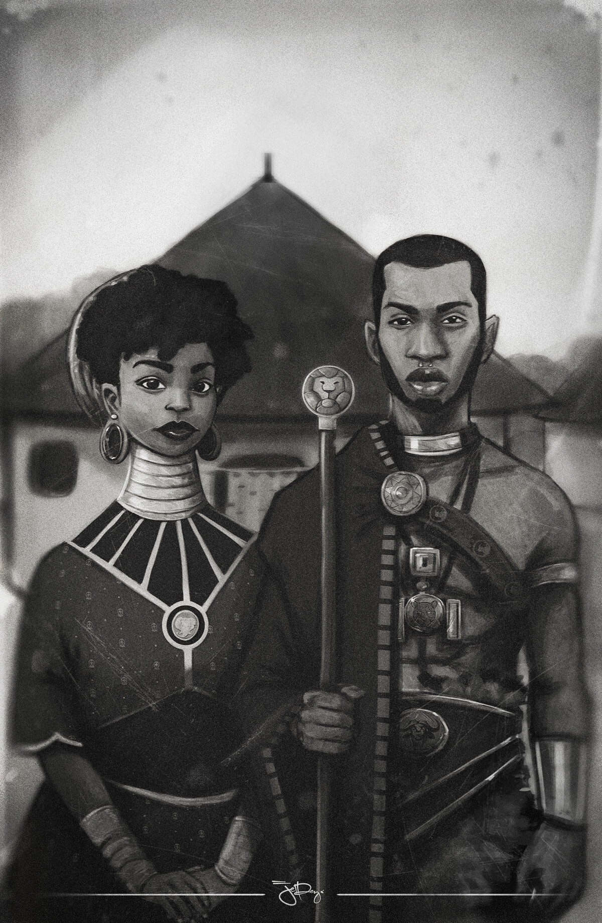 ArtStation - AFRICAN ROYALTY