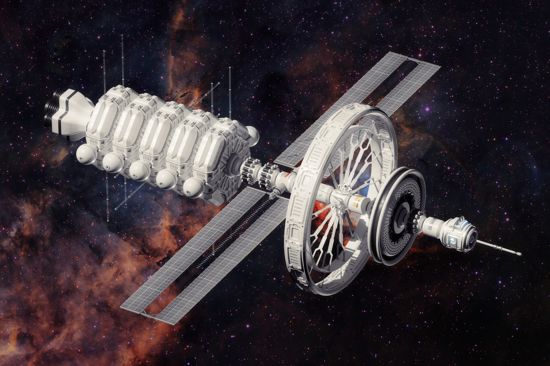 ArtStation - Space station