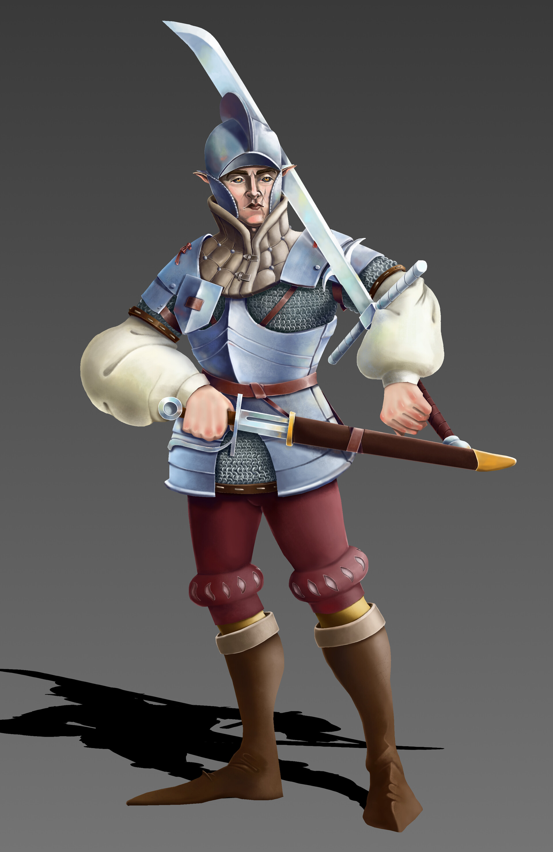 ArtStation - Elf Guardsman