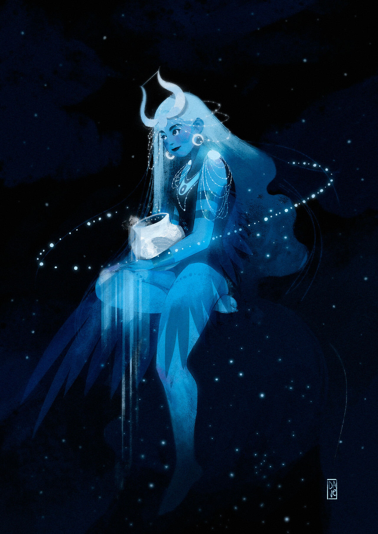 ArtStation - Goddess Nuit