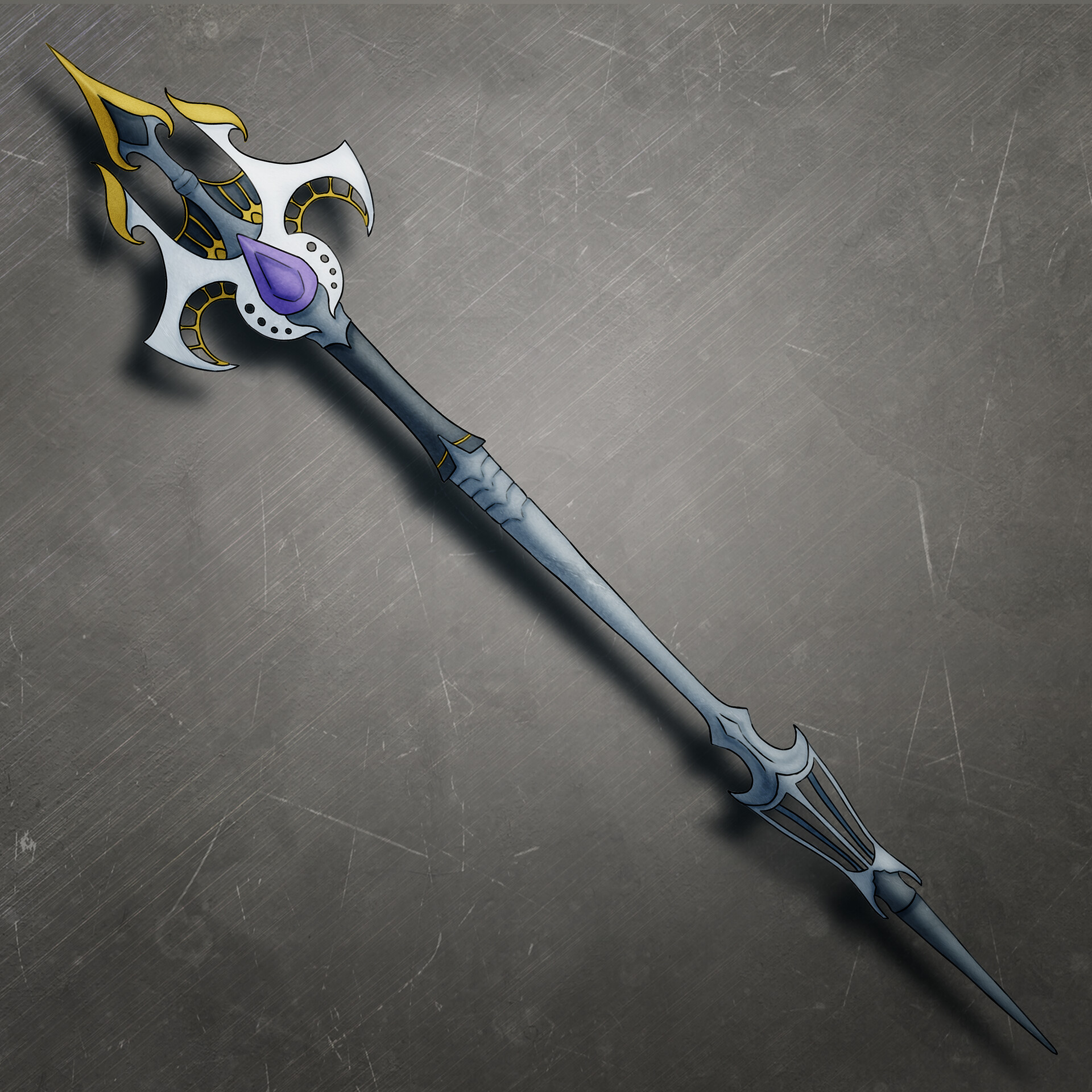 ArtStation - [2021/03/29] Weapon – Nero's Trident