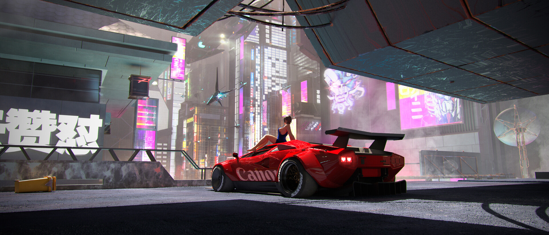 ArtStation - Glass city